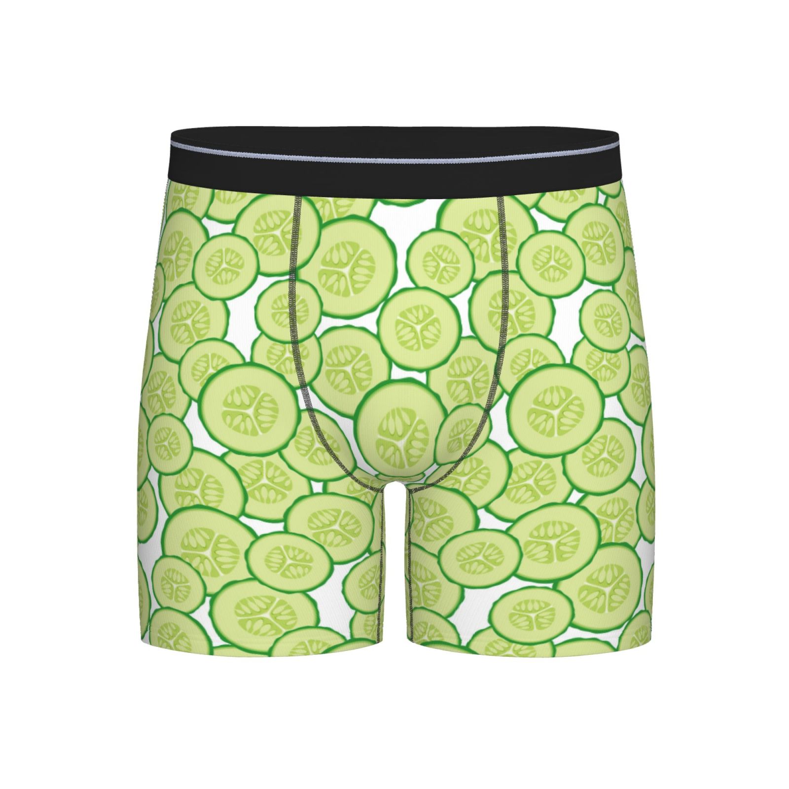 Mens Underwear, Cucumber Slices Mens Underwear Boxer Briefs, Soft ...
