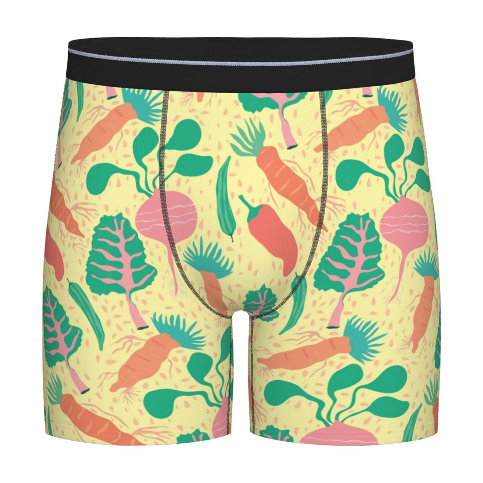 Mens Underwear, Cute Carrot Vegetables Mens Underwear Boxer Briefs ...