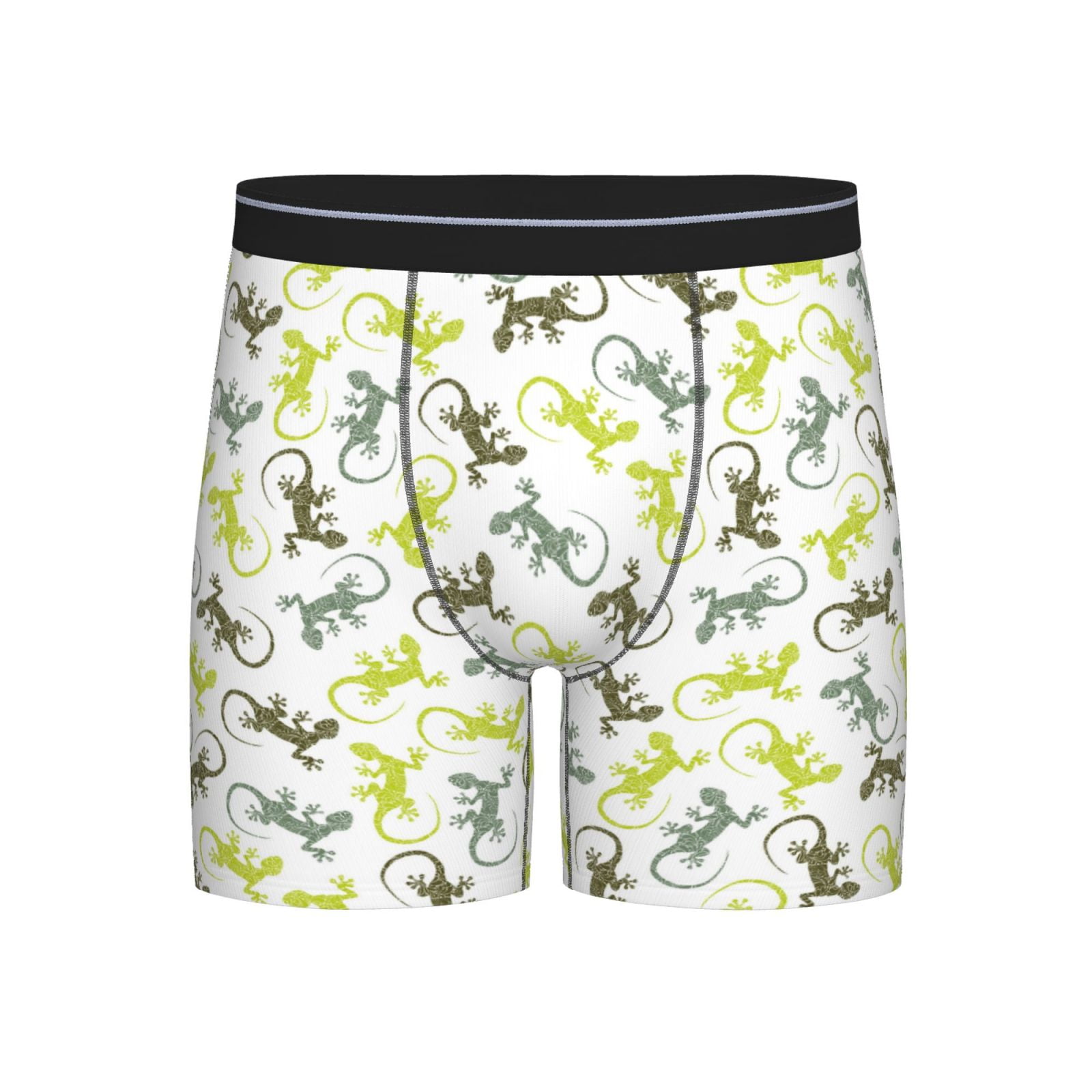 Mens Underwear, Cute Lizard Gecko_A Mens Underwear Boxer Briefs, Soft ...