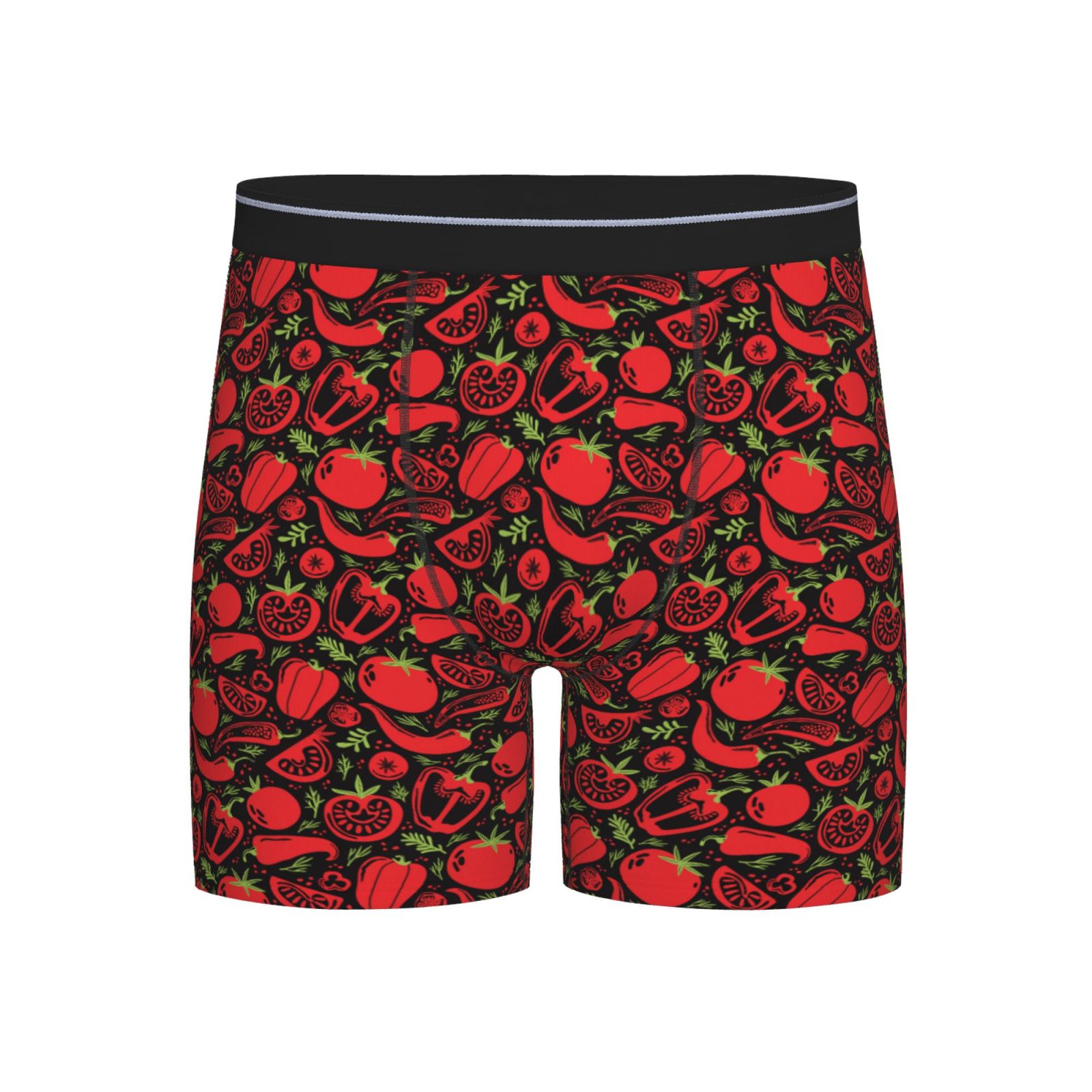 Mens Underwear, Cute Tomato Vegetable Mens Underwear Boxer Briefs, Soft ...