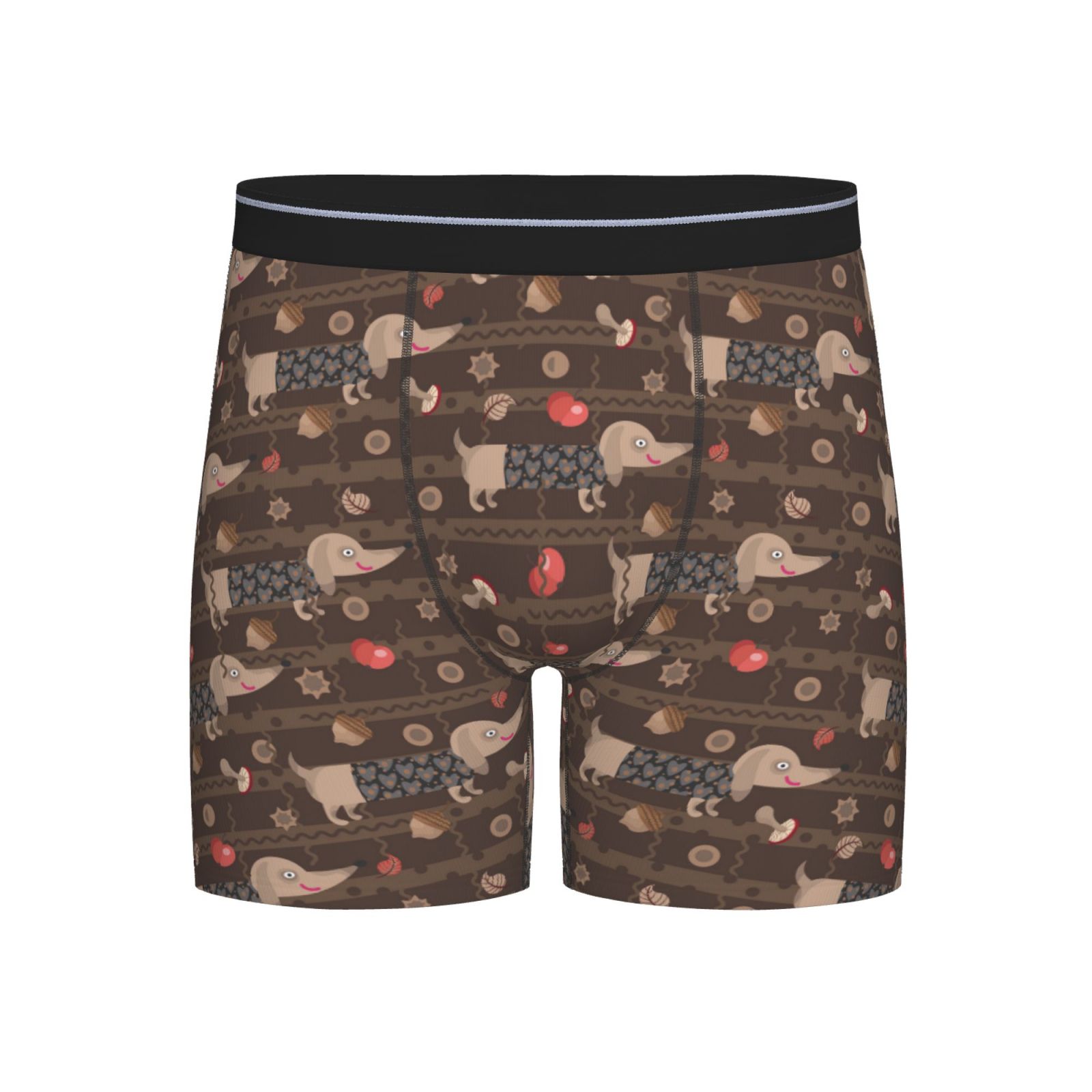 Mens Underwear, Dachshund Dog Puppy No.1002 Mens Underwear Boxer Briefs ...
