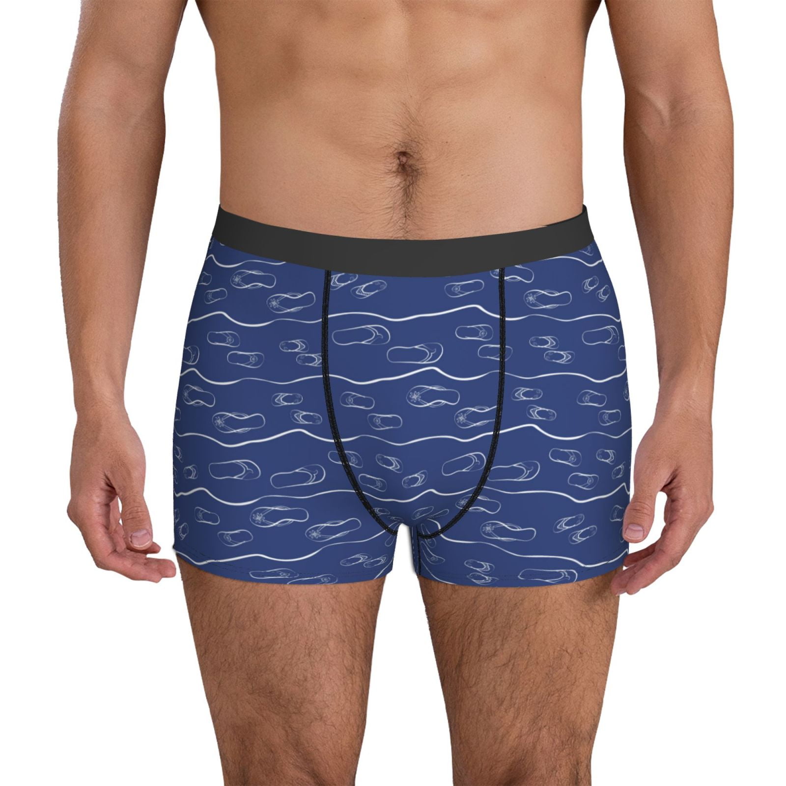 Mens Underwear, Flip flop pattern Sexy Mens Underwear Boxer Briefs ...