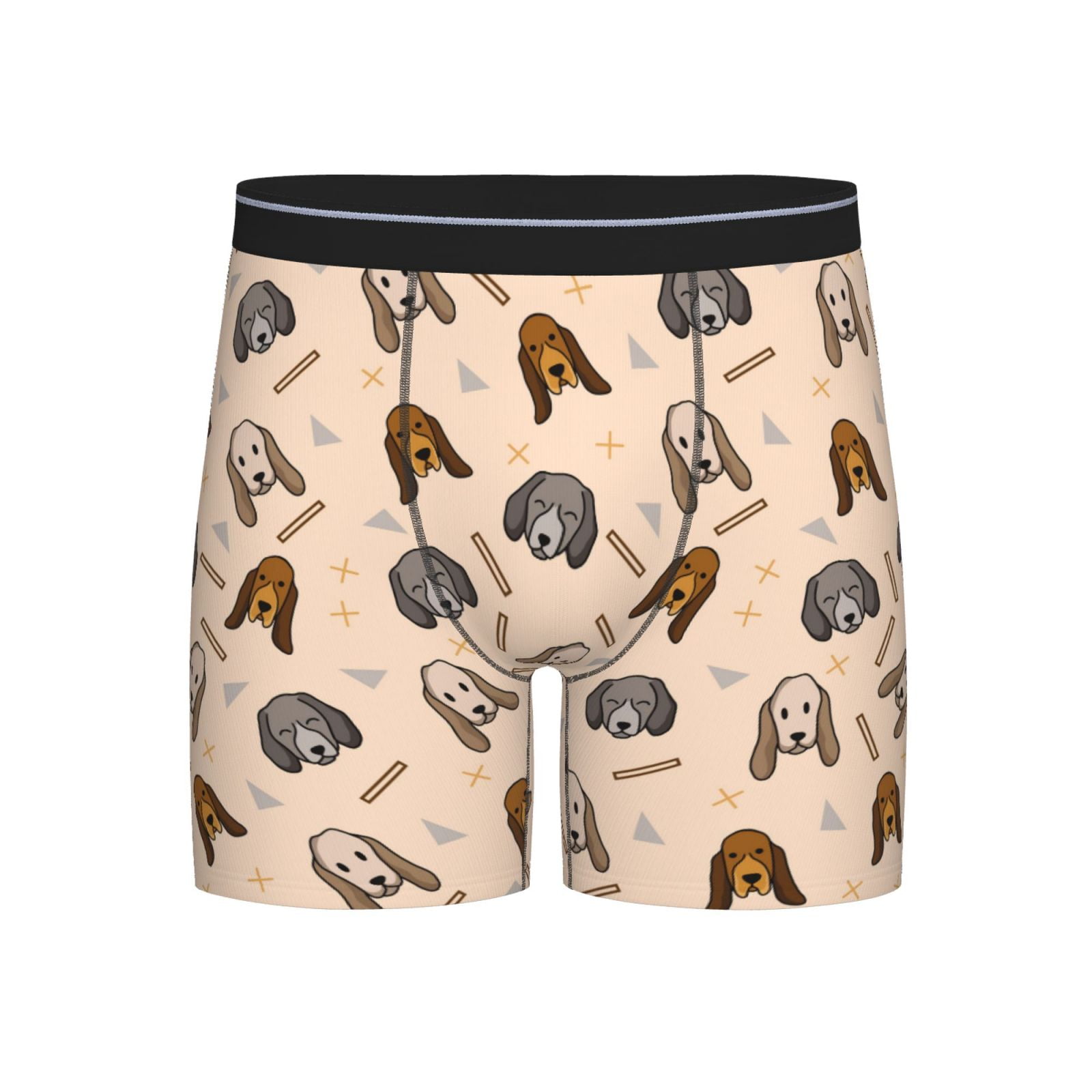 Mens Underwear, Funny Cute Dog Puppy Mens Underwear Boxer Briefs, Soft ...