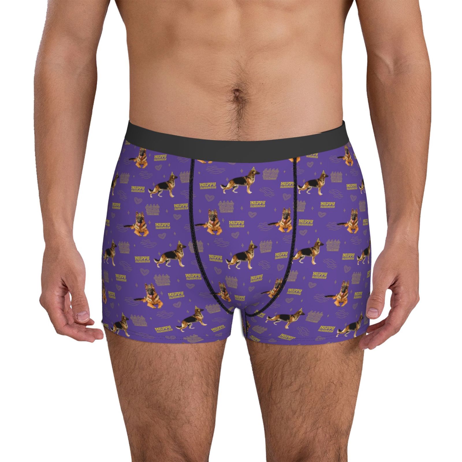Mens Underwear, German Shepherd Dog No.1019 Sexy Mens Underwear Boxer ...