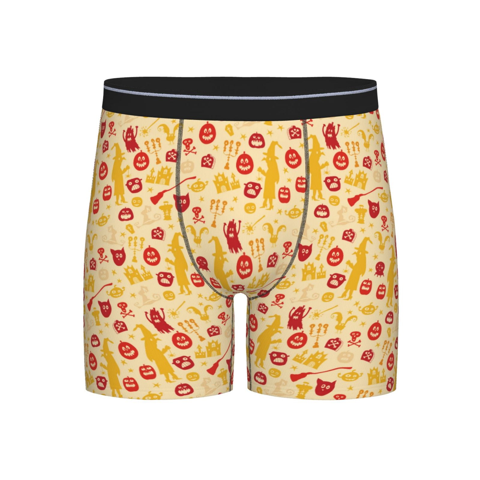Mens Underwear, Halloween Elements A Mens Underwear Boxer Briefs, Soft ...