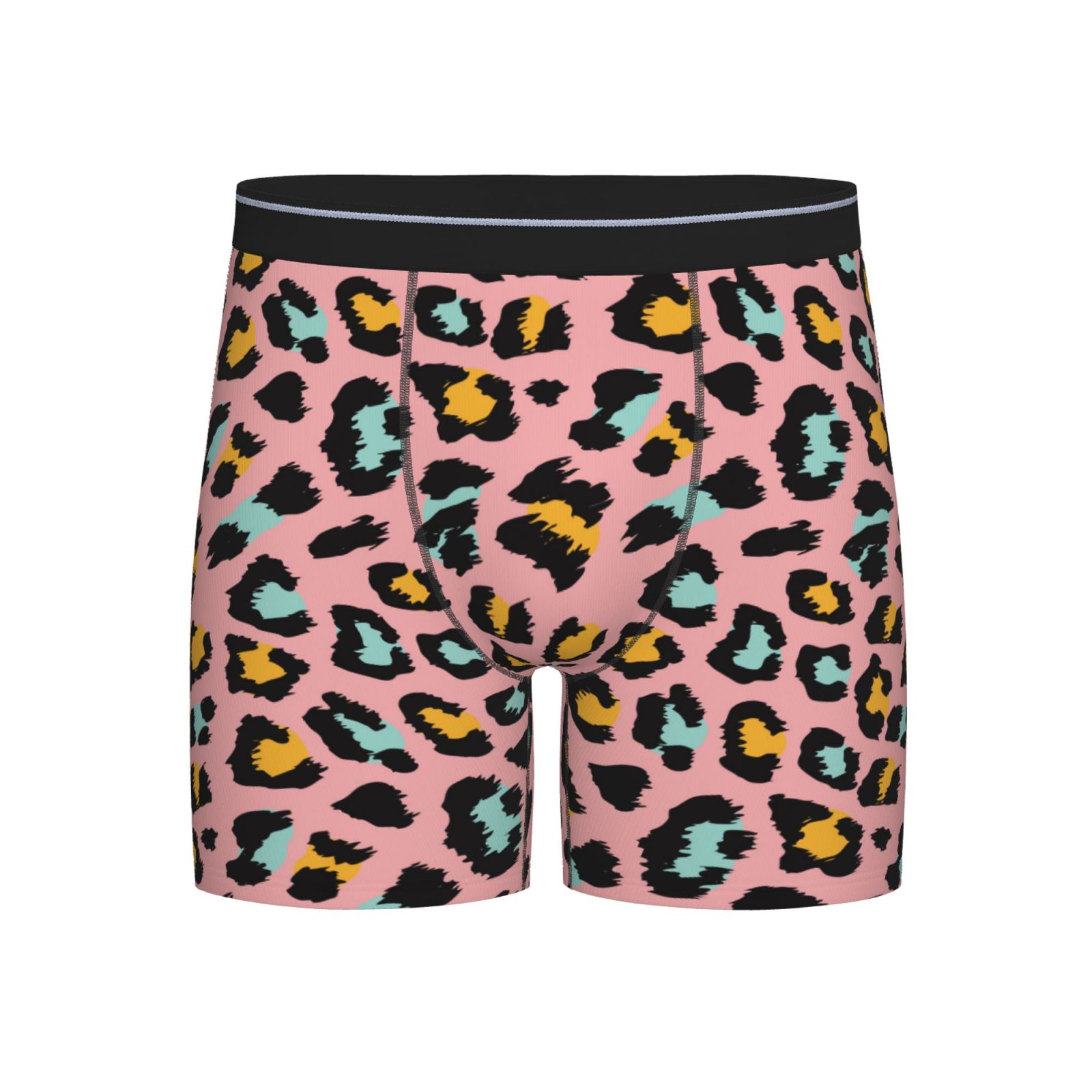 Mens Underwear, Leopard Print B Mens Underwear Boxer Briefs, Soft ...
