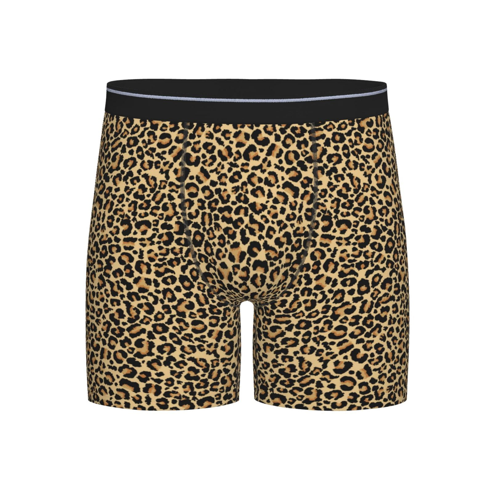 Mens Underwear, Leopard Print Mens Underwear Boxer Briefs, Soft ...