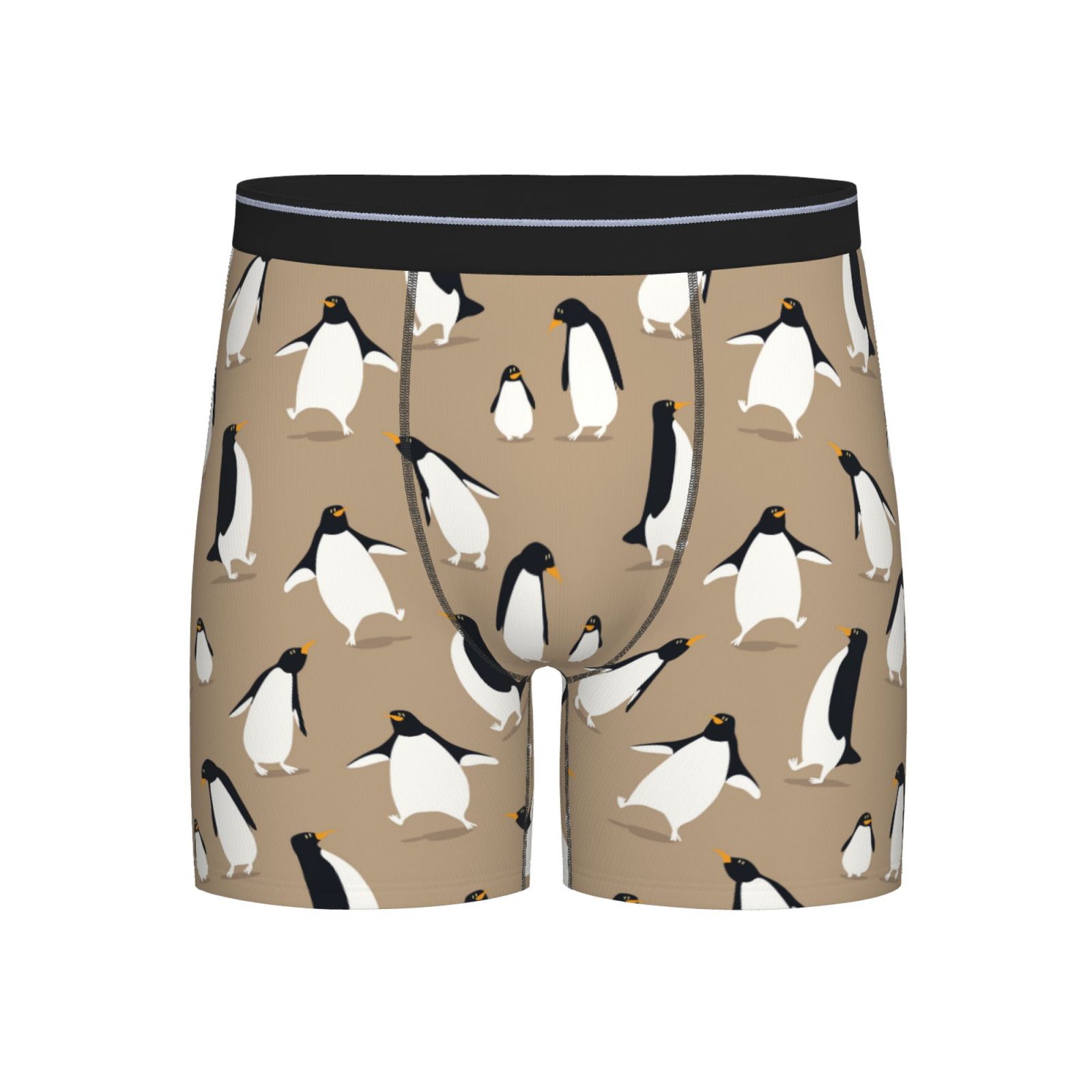 Mens Underwear, Lovely Penguin B Mens Underwear Boxer Briefs, Soft ...