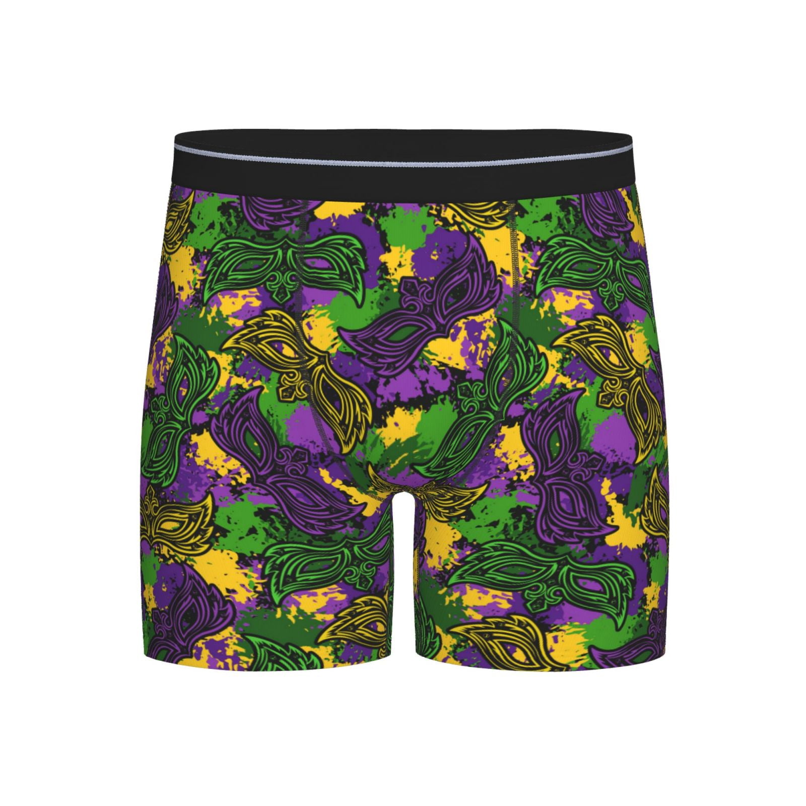 Mens Underwear, Mardi Gras7 Mens Underwear Boxer Briefs, Soft ...