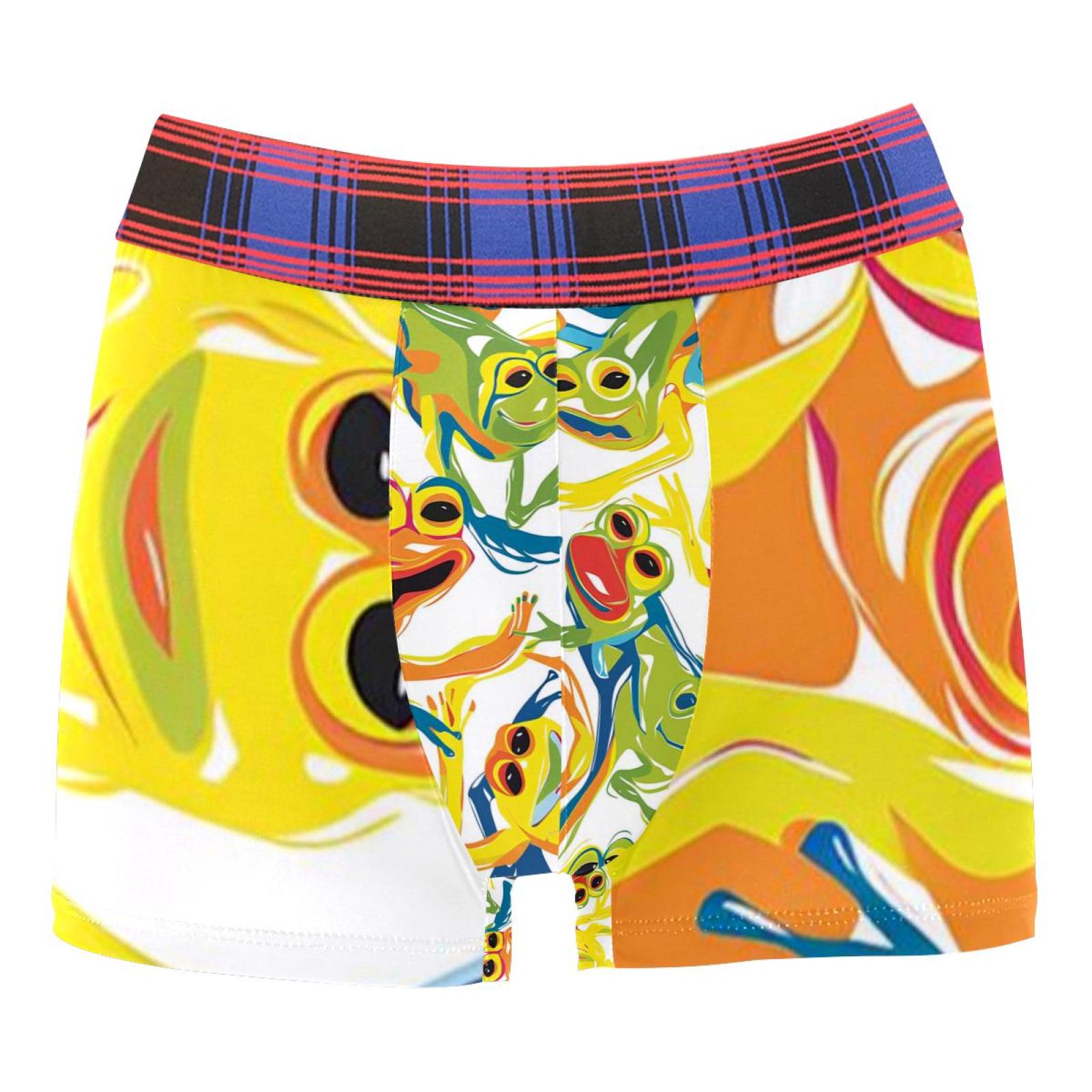 Mens Underwear, Mens Boxers, Cartoon Frog - Walmart.com
