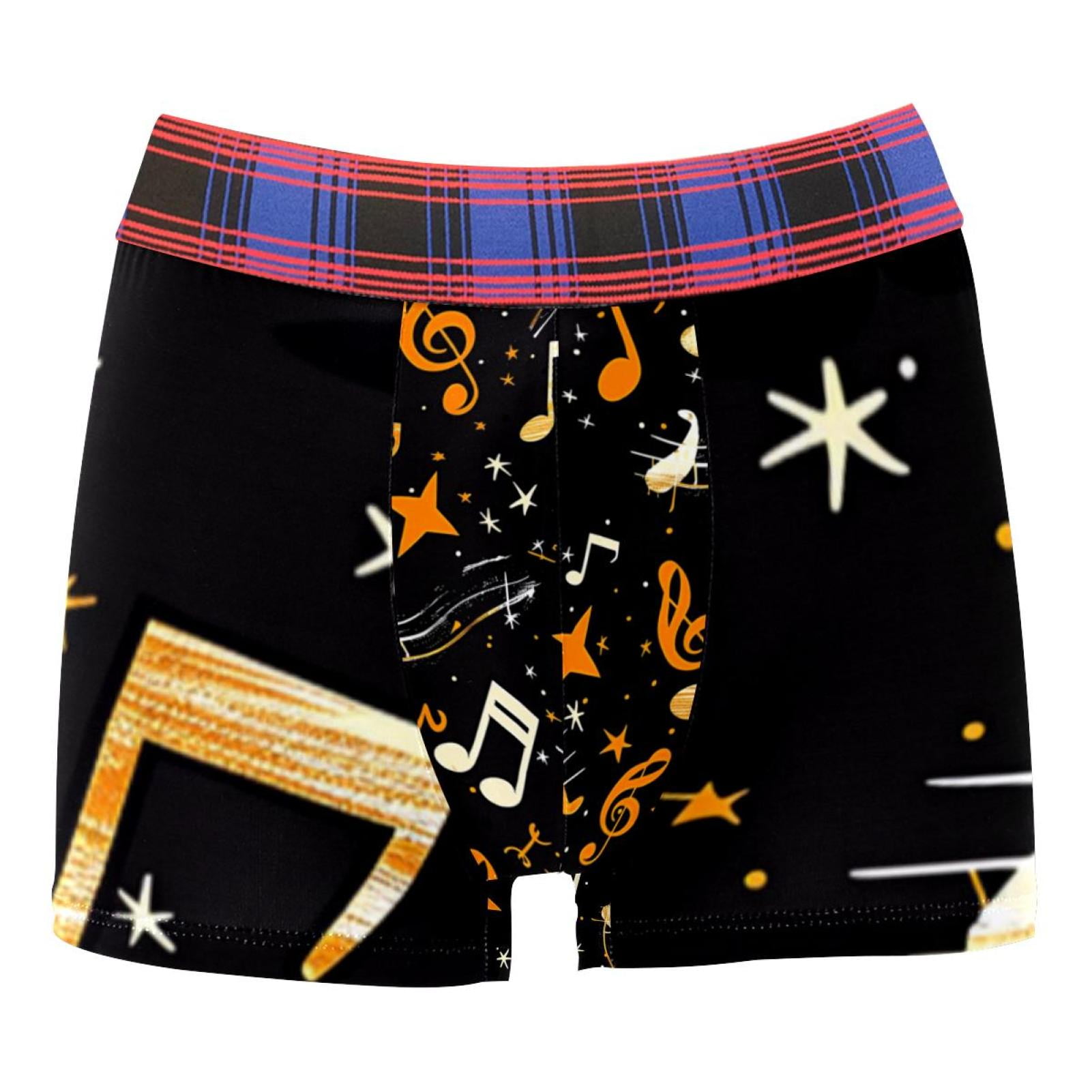 Mens Underwear, Mens Underwear Boxers, Musical Notes Art Sheet Music ...