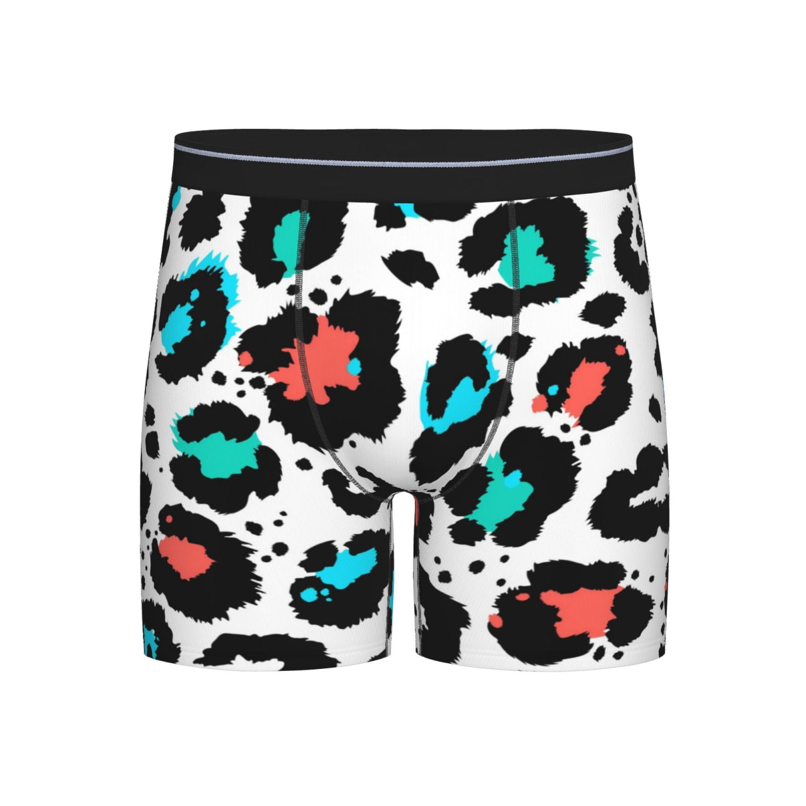 Mens Underwear, Multicolor Leopard Print Mens Underwear Boxer Briefs ...
