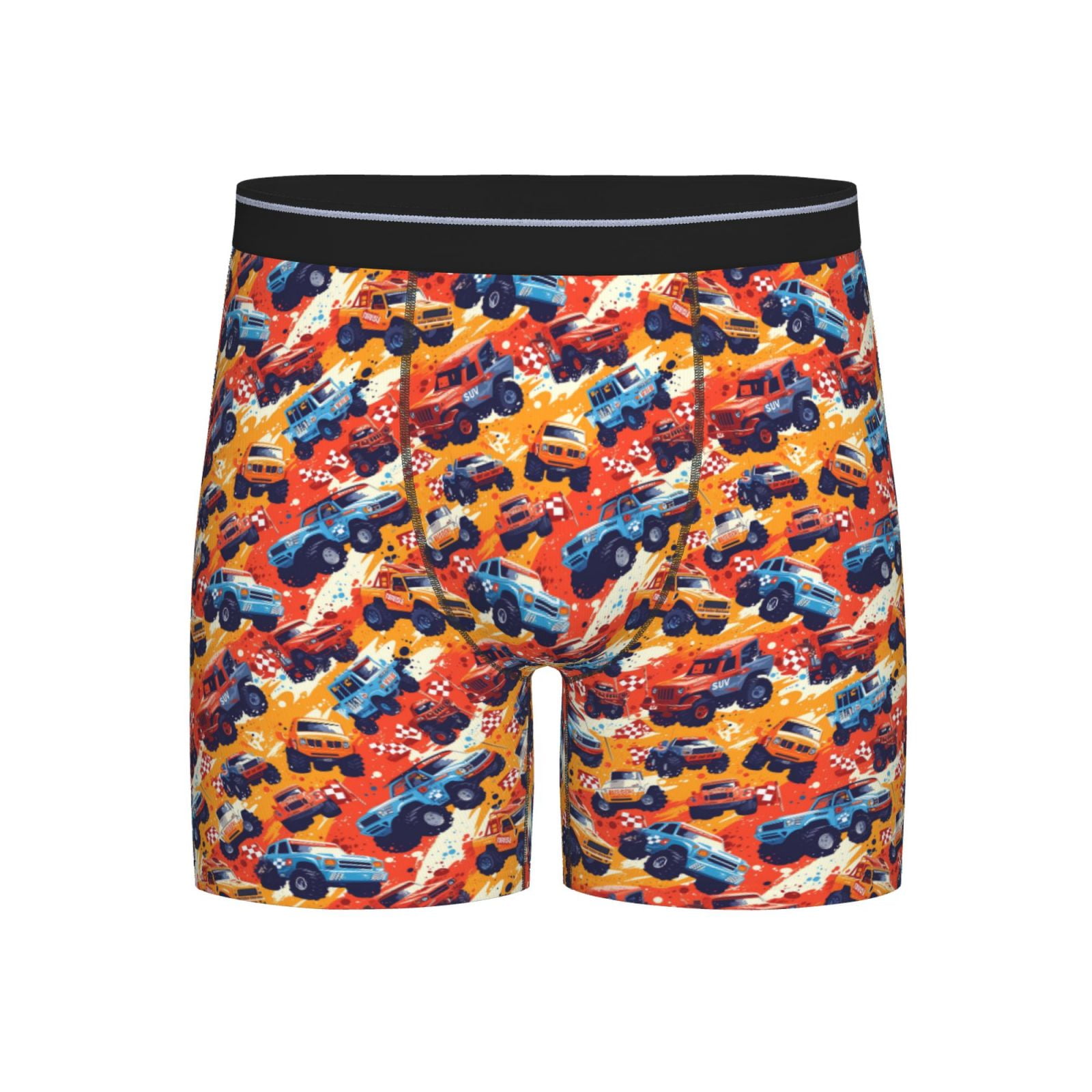 Mens Underwear, Off Road Racing Car Suv Mens Underwear Boxer Briefs ...