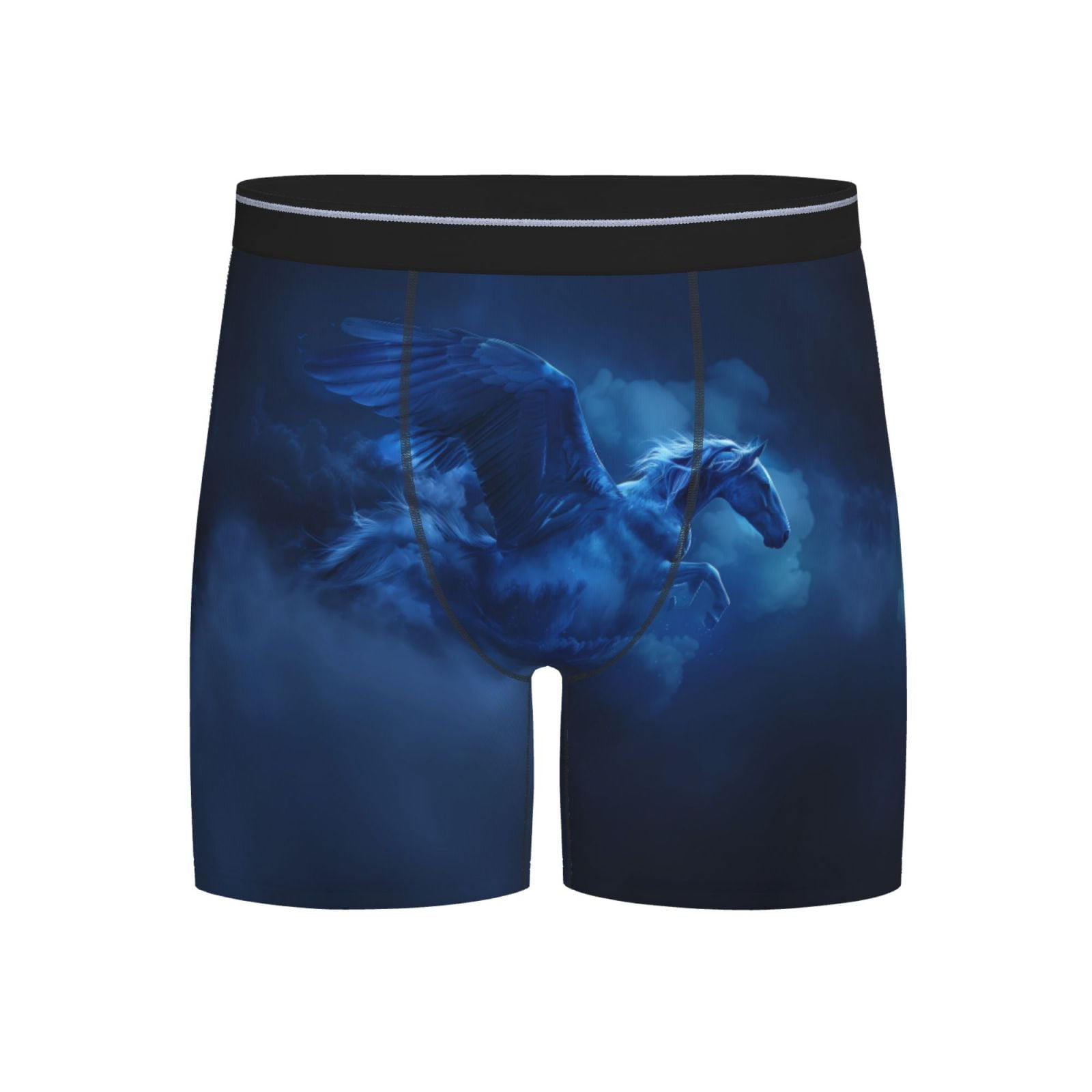 Mens Underwear, Pegasus Night Sky Mens Underwear Boxer Briefs, Soft ...