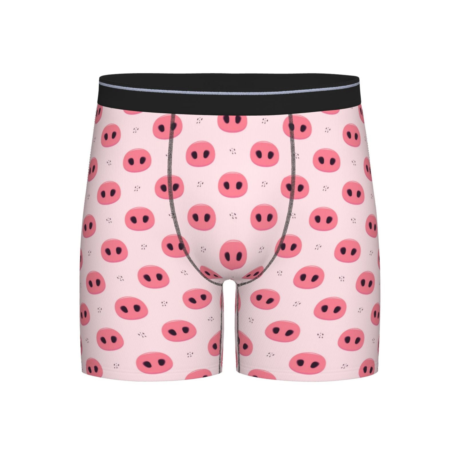 Mens Underwear, Pig Noses Mens Underwear Boxer Briefs, Soft Breathable ...