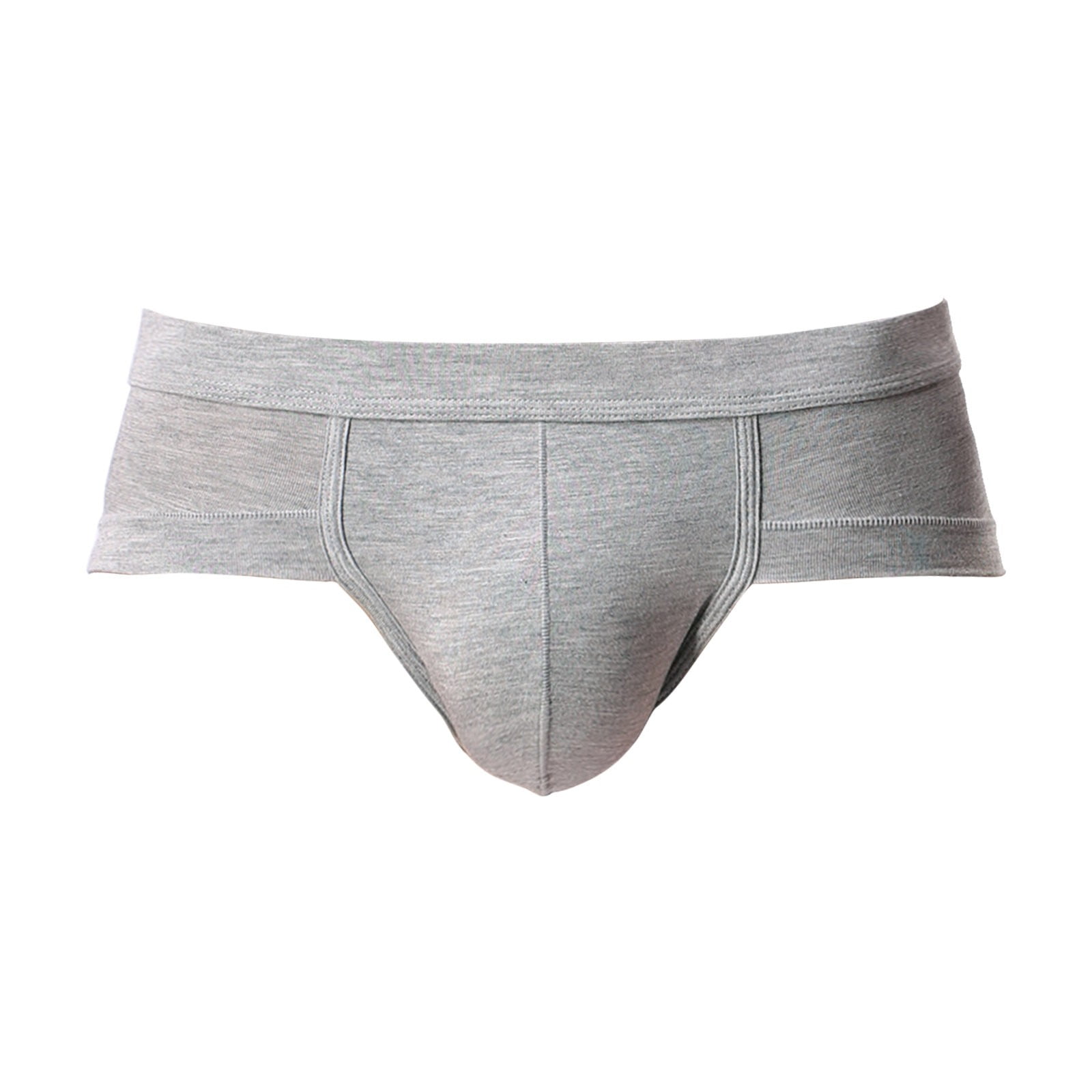 Mens Underwear Solid Color U Shaped Low Waist Underwear For Men Pack