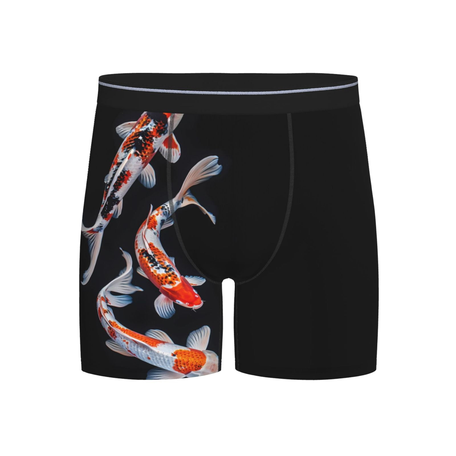 Mens Underwear, Tricolor Koi Fish Trio Mens Underwear Boxer Briefs ...