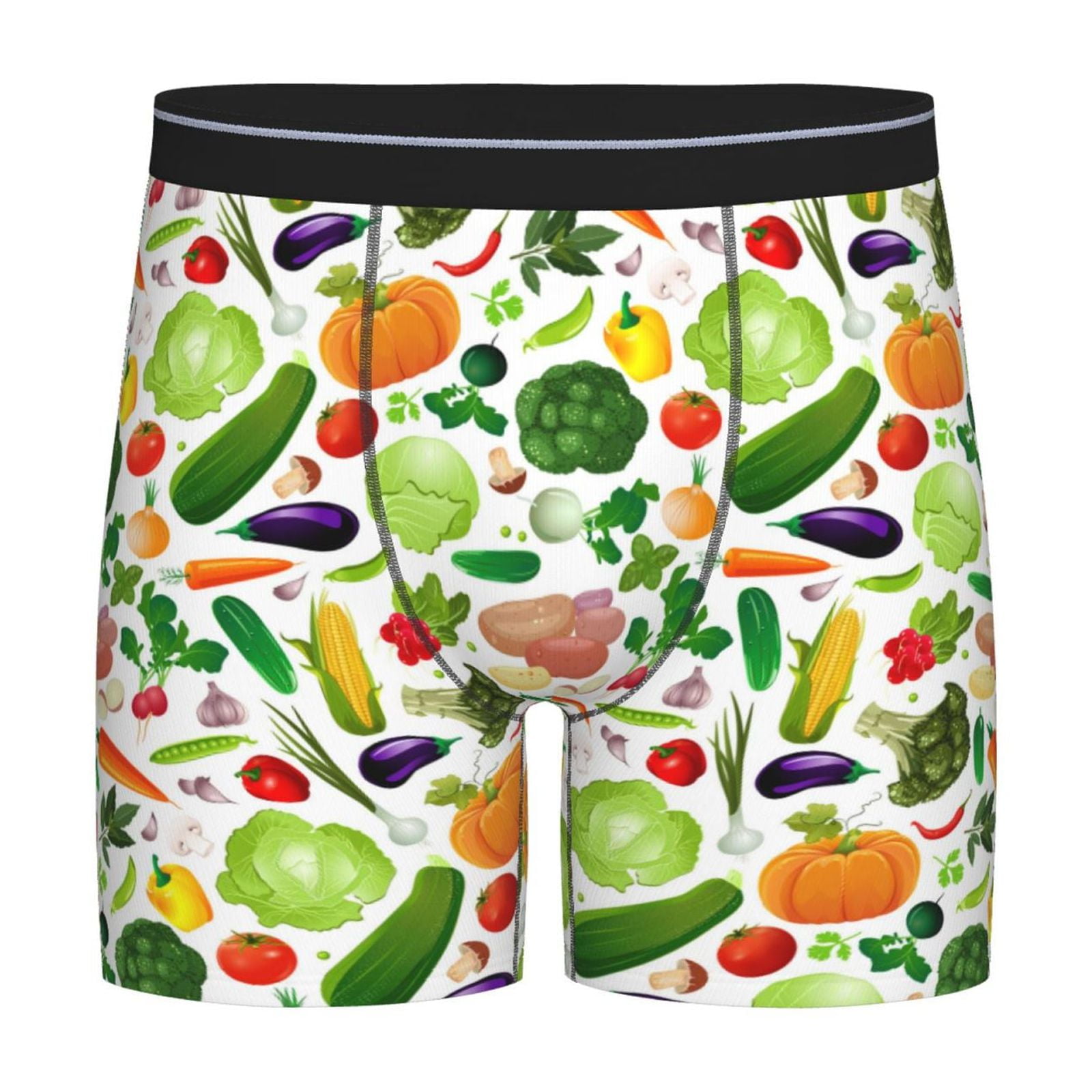 Mens Underwear, Vegetables2 Mens Underwear Boxer Briefs, Soft ...