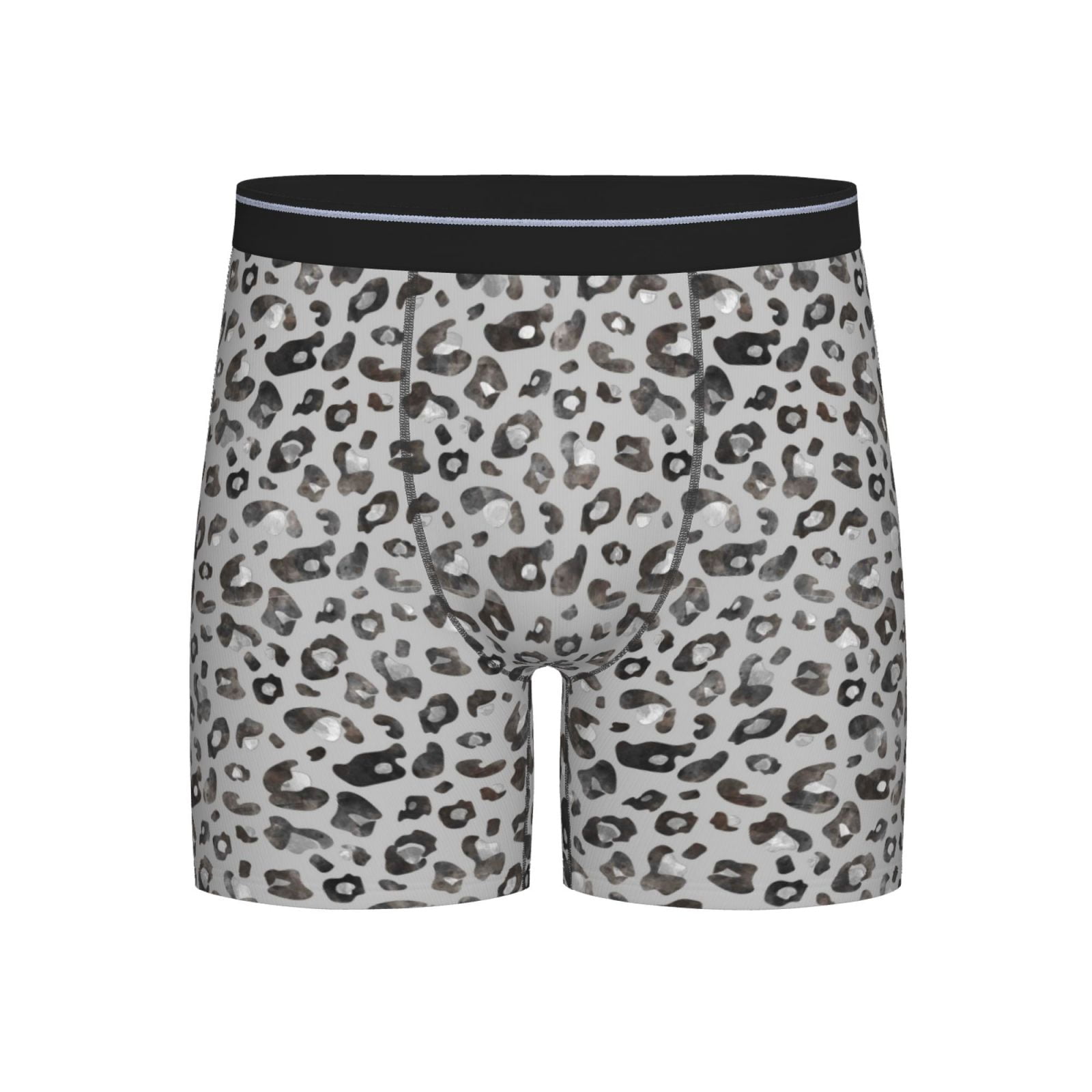 Mens Underwear, Wild Animal Leopard Print Mens Underwear Boxer Briefs ...