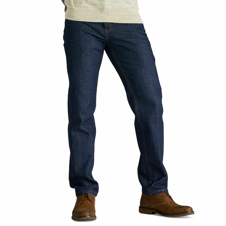 Mens Urban Pipeline Regular Fit Straight Leg Jeans 100% Cotton Jeans ...