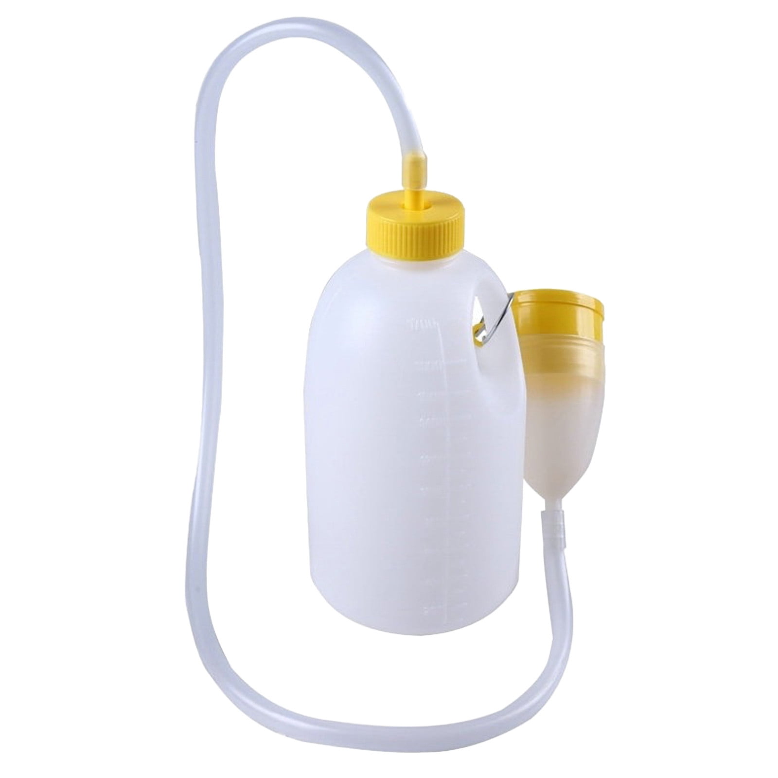 Mens Urinal Bottle Plastic Material Tight Installation 1700ml Thicken Lightweight Deodorization ...