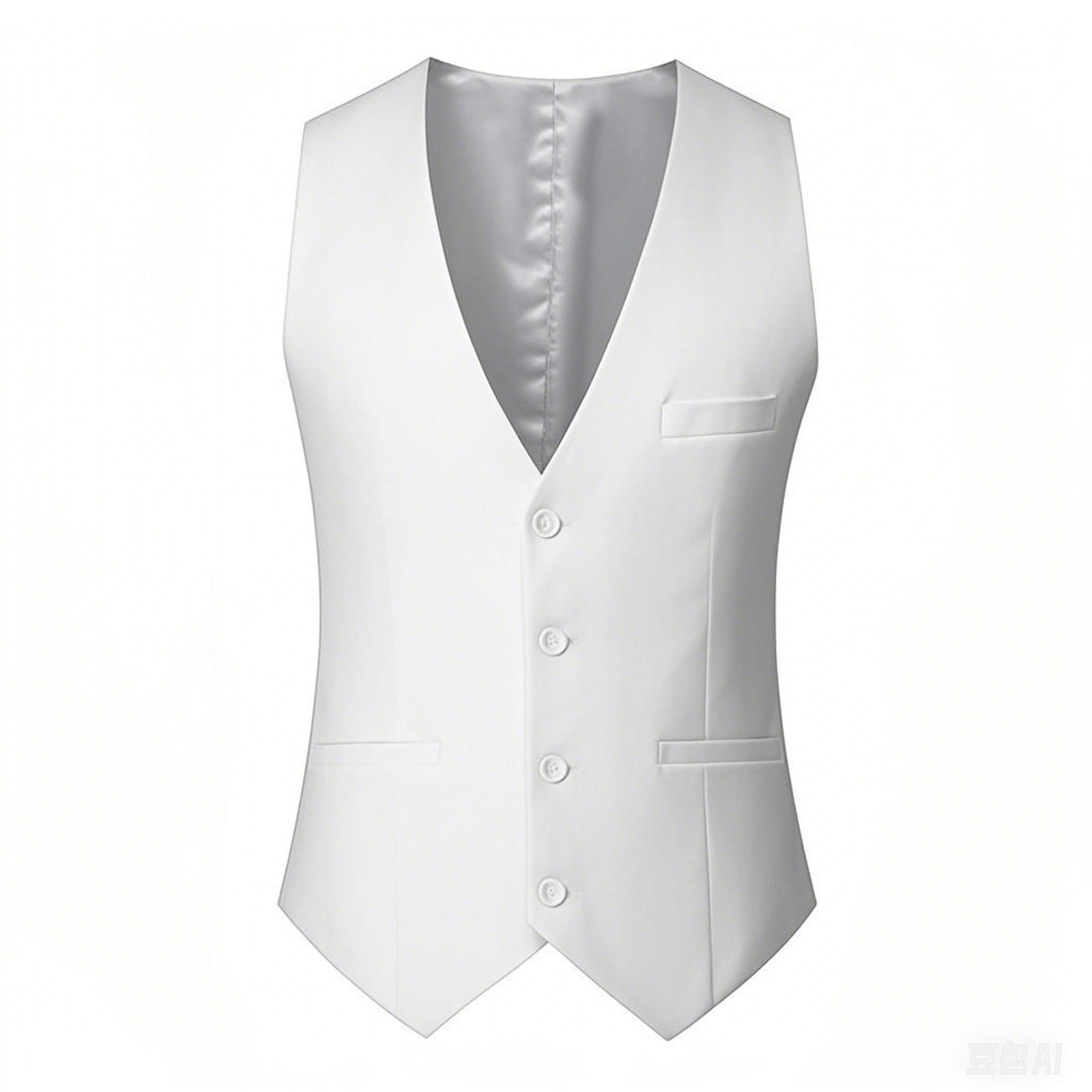 Mens Vests, Men's Suit Vest Business Suit Vests for Men Formal Slim Fit ...