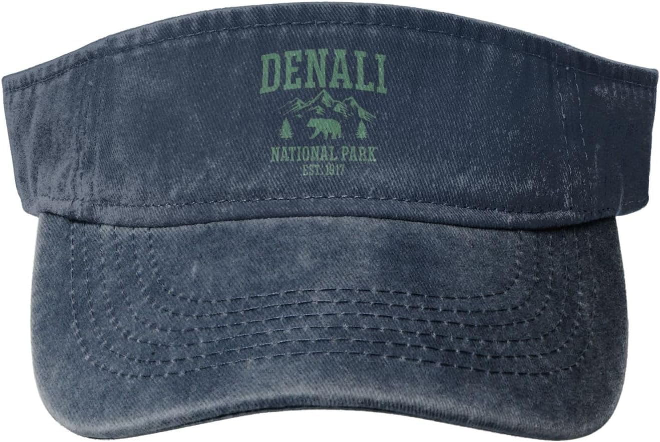 Mens Visor Hat Hiking Caps Denali National Park Softball Hat - Walmart ...