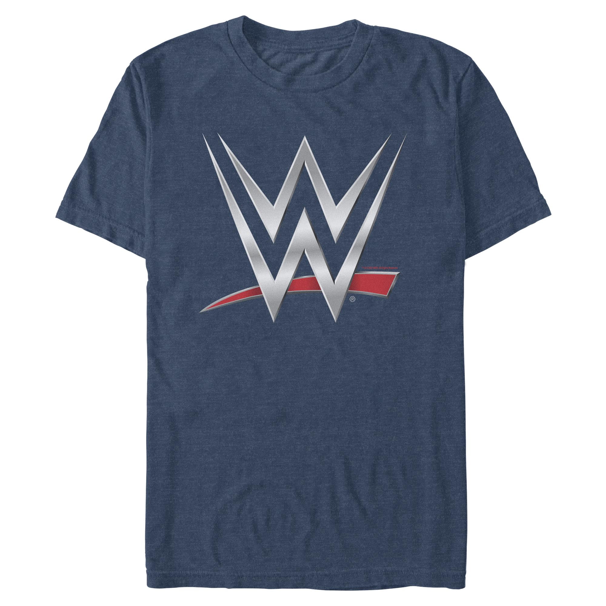 Mens WWE Chrome Logo T Shirt - Walmart.com