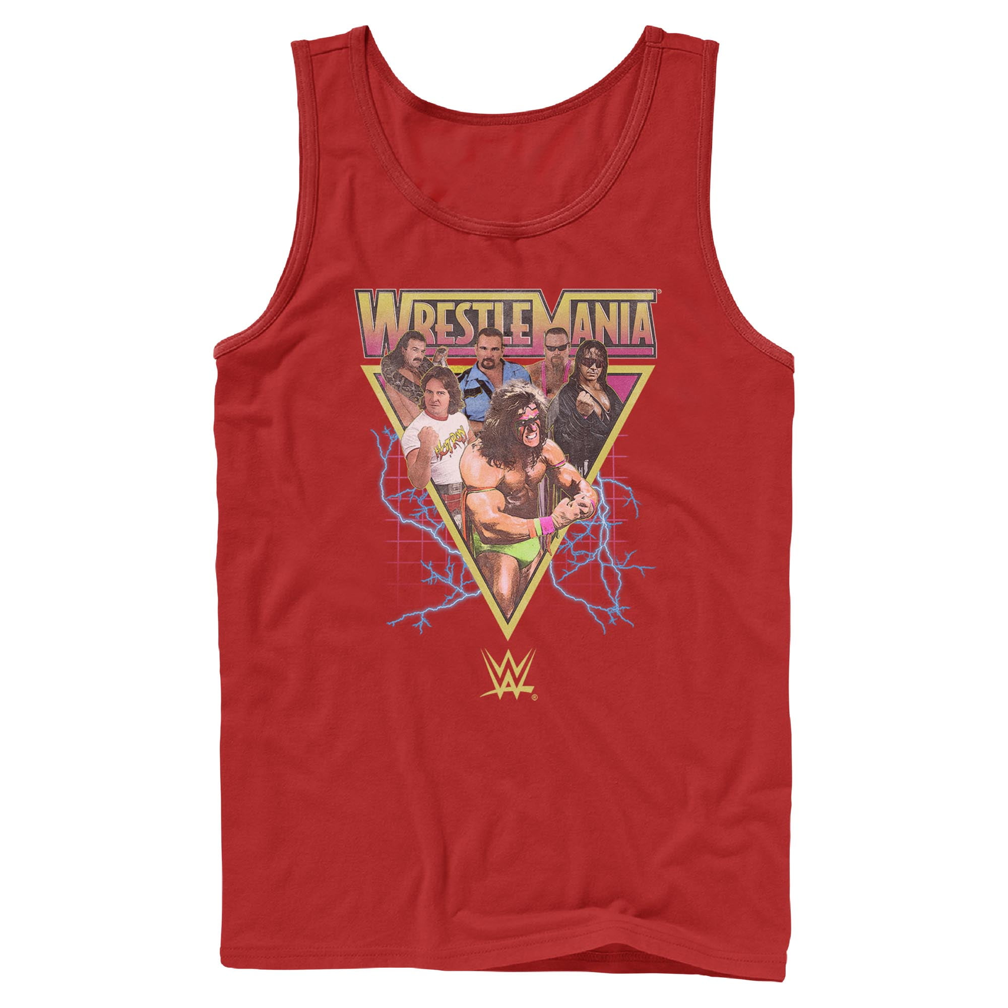 Mens WWE Retro Wrestlers Triangle Tank Top - Walmart.com