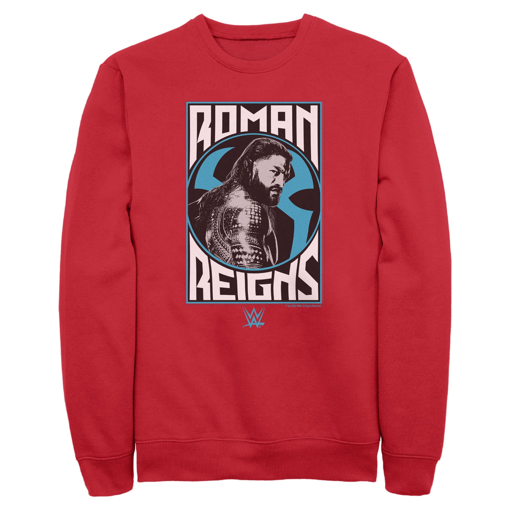 Mens WWE Roman Reigns Poster Sweatshirt - Walmart.com