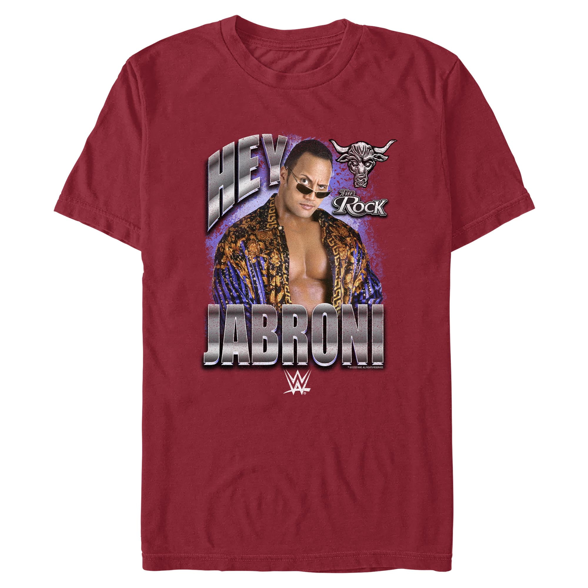 Mens WWE The Rock Hey Jabroni T Shirt - Walmart.com