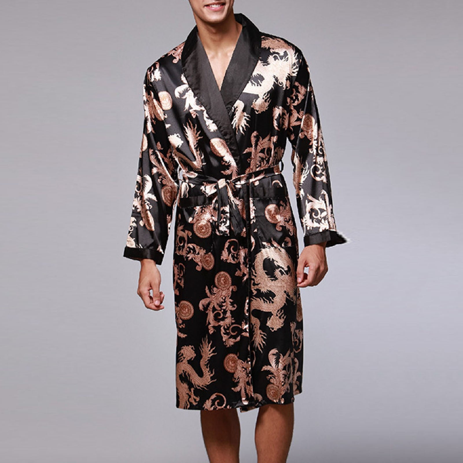 Mens Waffle Robe Male Bath Robes Cloth Robes Clearance Sale Home Wear ...