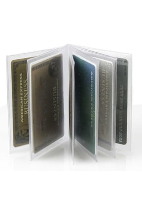 Shop Clear Plastic Wallet Sleeves for Organized Photos & Cards