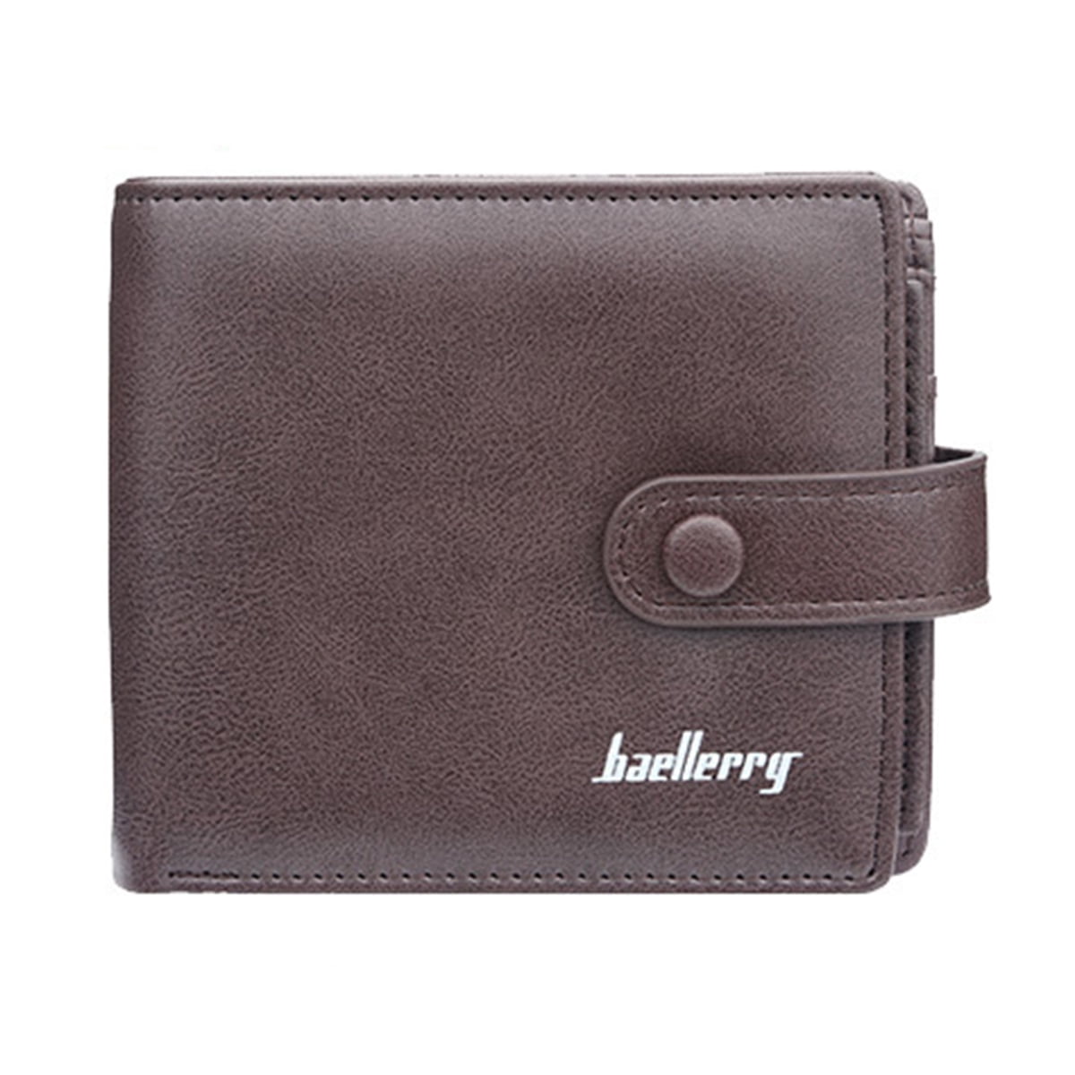 Slim Genuine Leather RFID Blocking Men's Wallet with Zipper Compartment ...