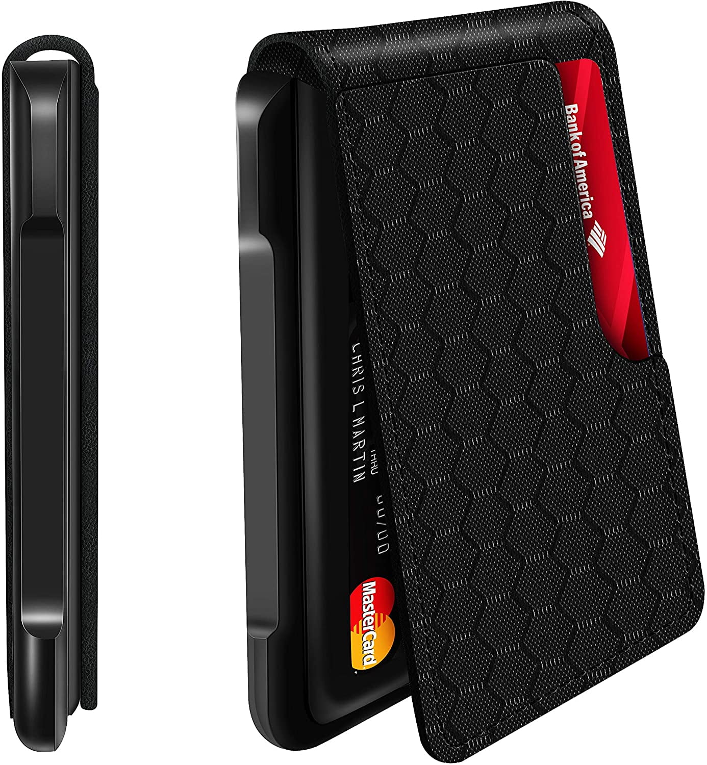 Mens Wallet Tactical Bifold Wallets for Men Metal RFID Blocking ...