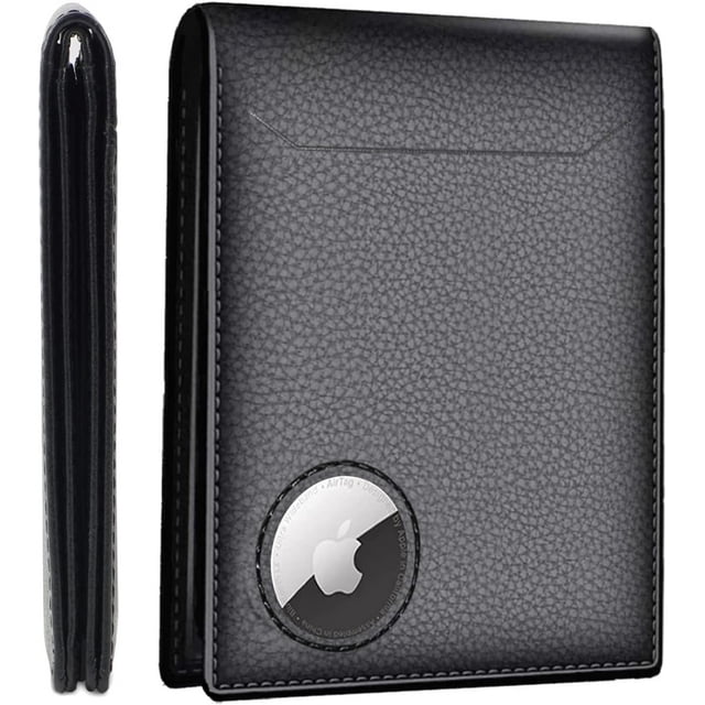 Mens Wallet for Airtag,Wallet for Men with Stealth Pocket for Apple Air ...