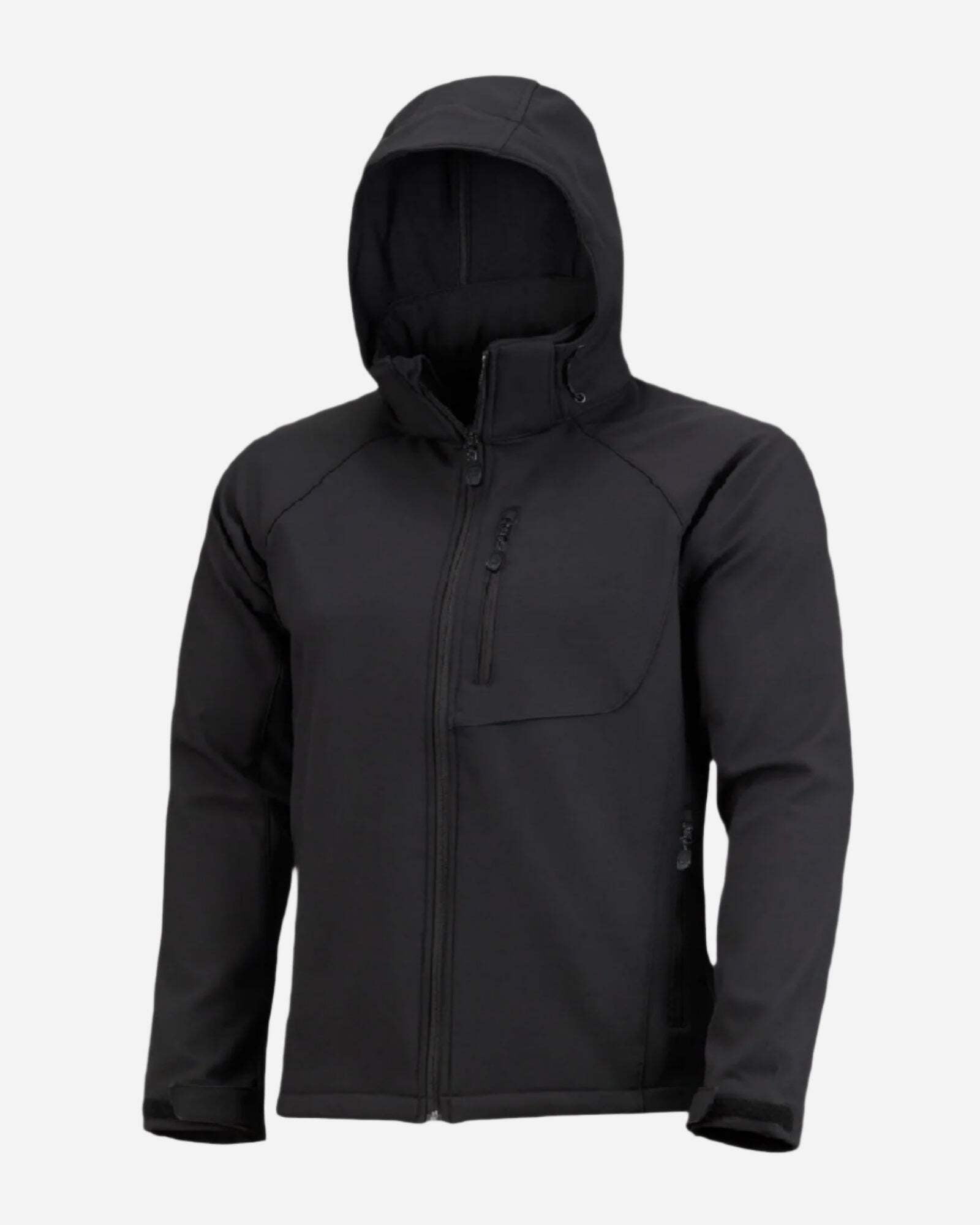 Mens' Warm Water Repellent Softshell Snowboard Jacket- Removable Hood ...