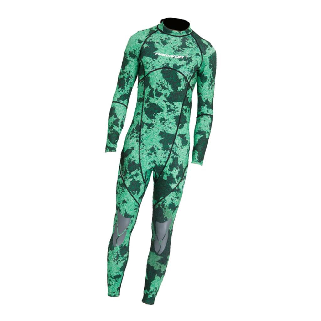 Mens Wetsuit Jumpsuit Neoprene Body Diving Suit - Stretch Swimsuit for ...