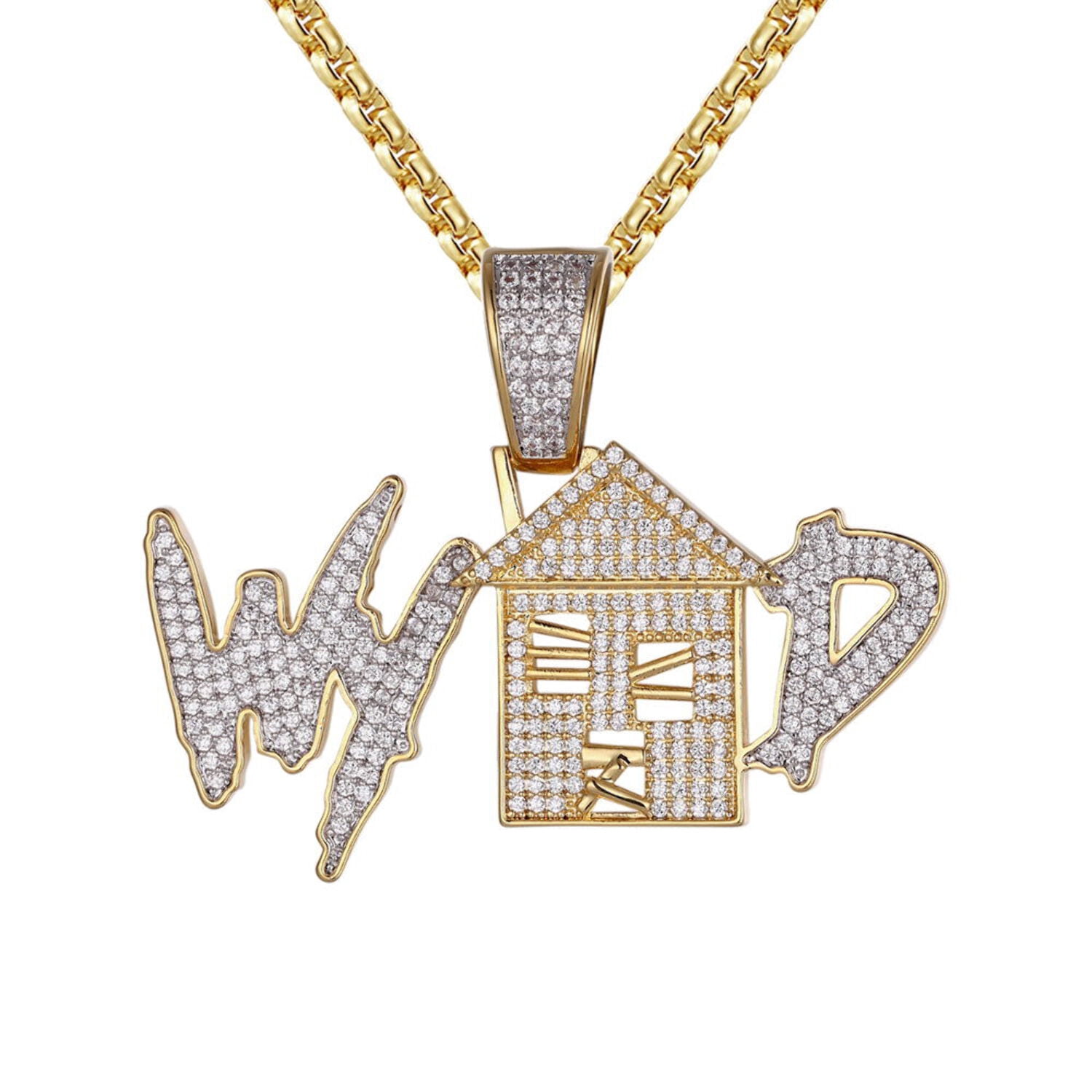 Mens What Your Trap Doing Hip Hop Custom Designer Pendant - Walmart.com