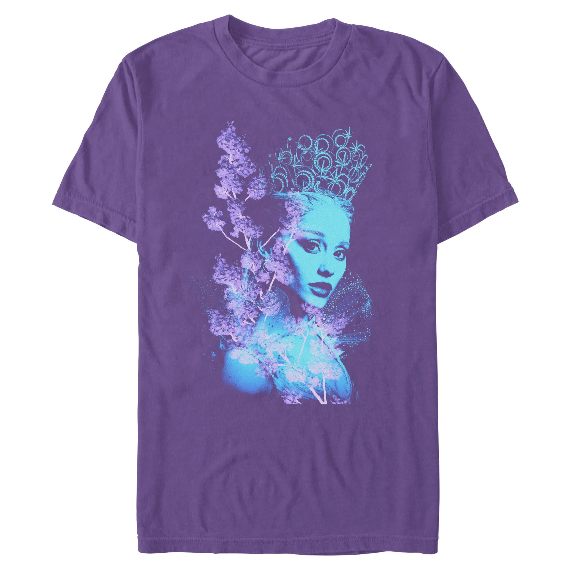 Mens Wicked: For Good Glinda Double Exposure Portrait T Shirt - Walmart.com