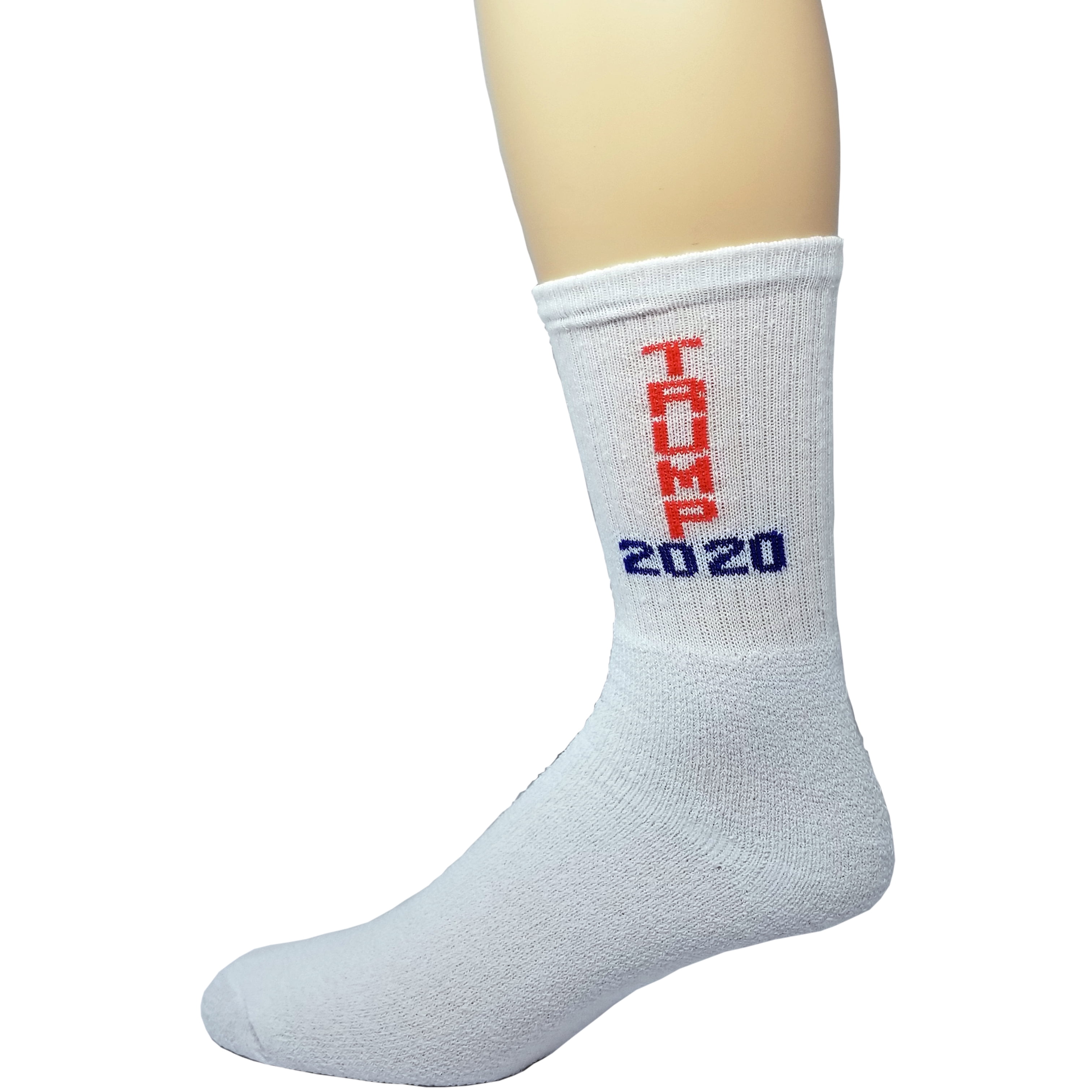 Mens Womens Donald Trump Socks Election Socks Trump 2020 Crew White ...