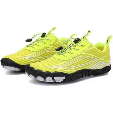 WOTTE Men's Water Shoes Quick-Dry Barefoot Aqua Socks Slip-on Beach ...