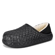 Slack Men's Slip on Slippers with Durable Nonslip Rubber Sole for ...