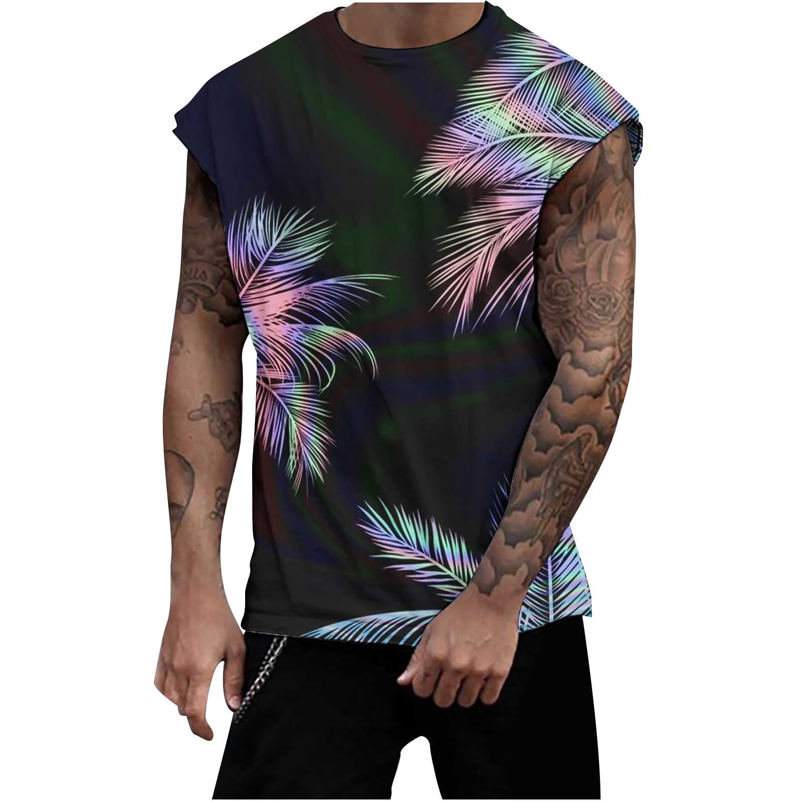Mens Workout Tank Tops Loose Fit,Men's Sleeveless Workout Tank Tops ...