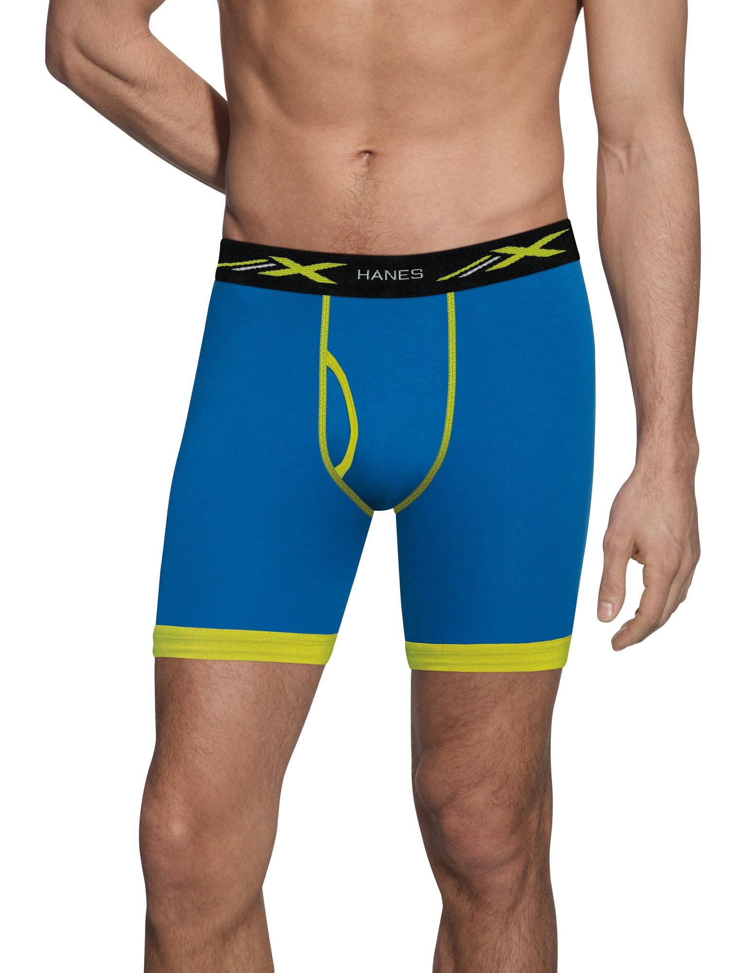 Mens X-Temp Active Cool Long Leg Boxer Brief, 3 Pack - Walmart.com