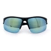 Mens Rimless Oval Round Sport Wrap Around Plastic Y2K Sunglasses All ...