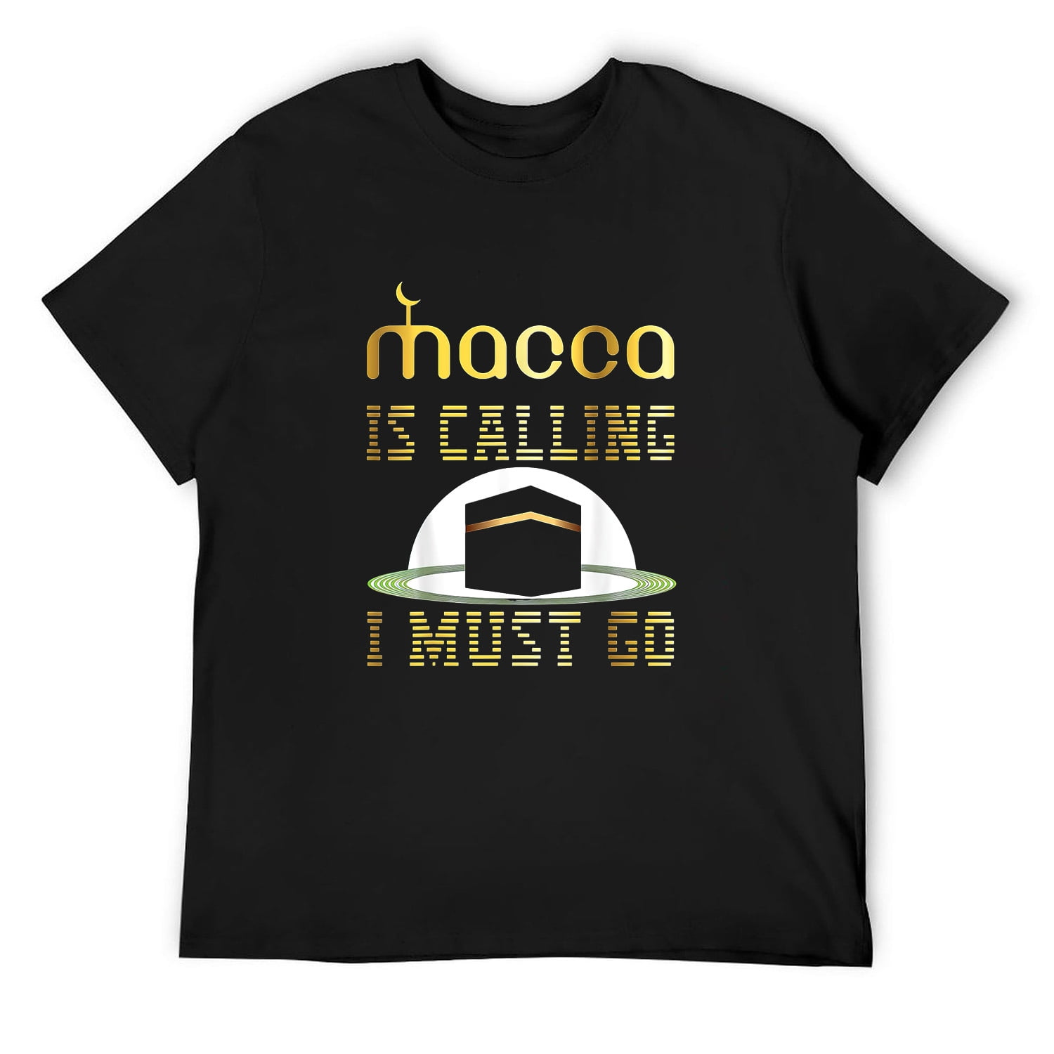 Mens funny hajj, Umrah, Kaaba, Macca cool design for all Muslims T ...
