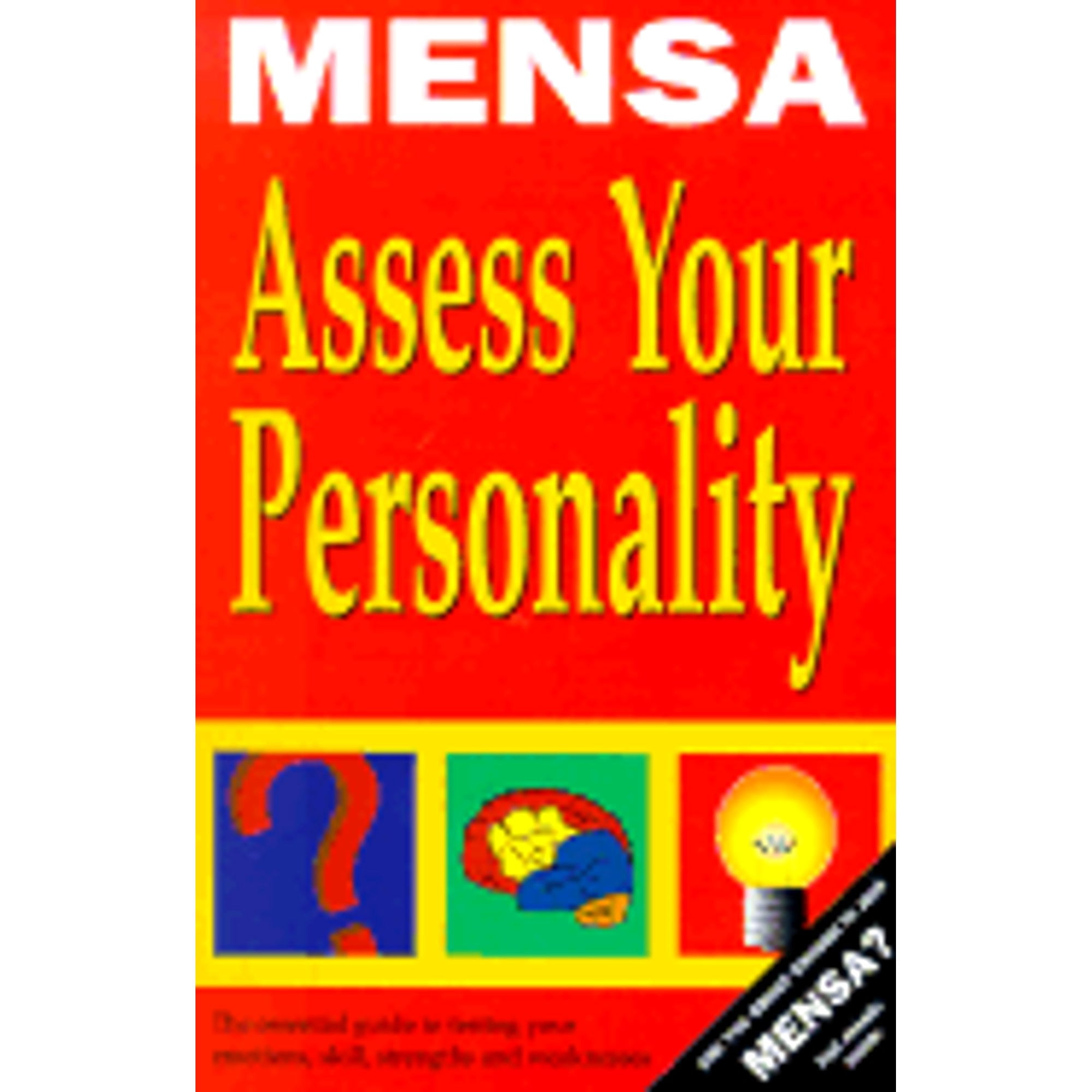 Pre-Owned Mensa Assess Your Personality: The Mensa Guide to Evaluating ...
