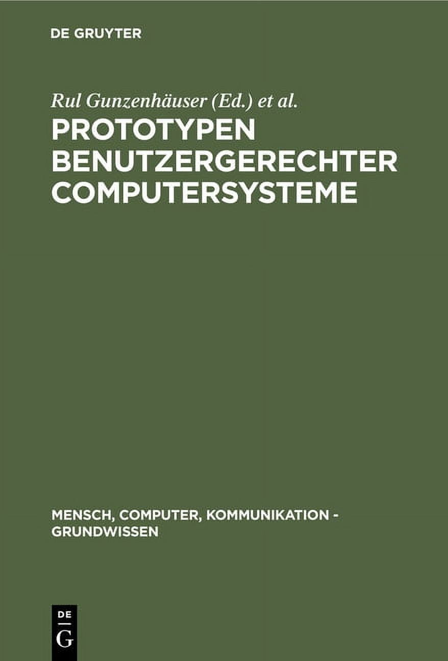 Mensch, Computer, Kommunikation - Grundwissen: Prototypen ...