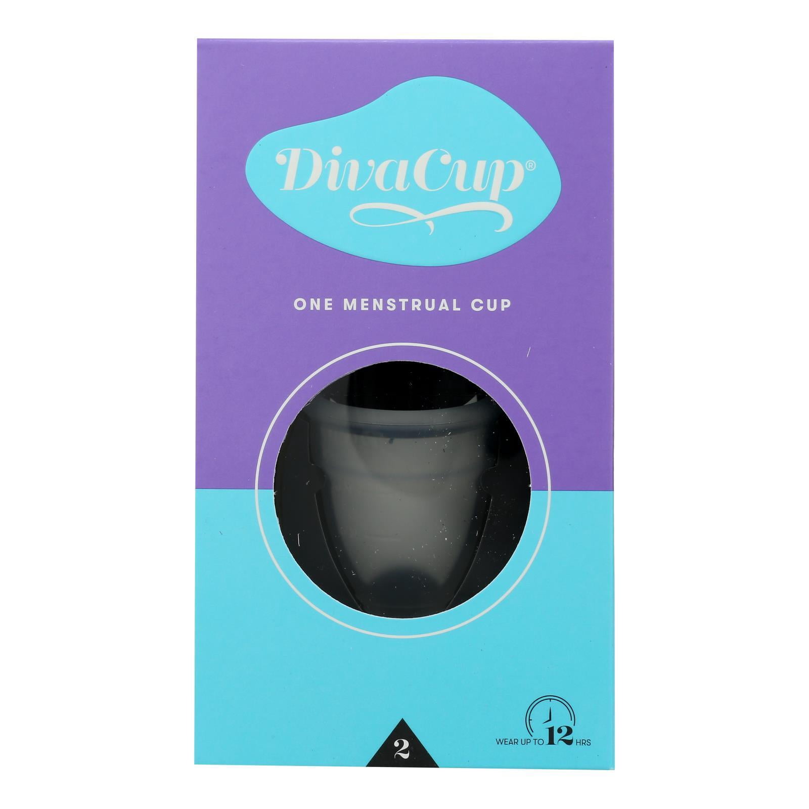 Diva Cup Model 2 - Reusable Menstrual Cup, 1 count - Walmart.com
